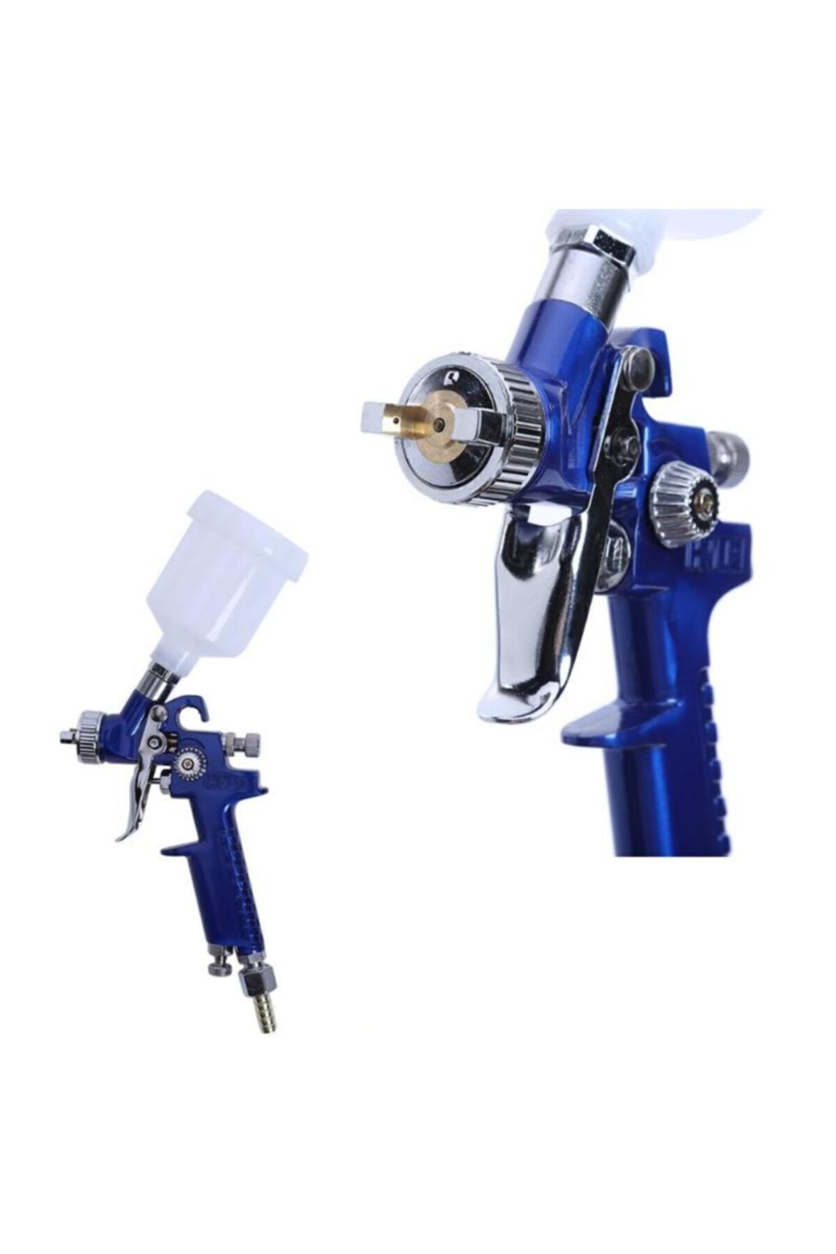 DIGERUI Voylet H2000 Profesyonel Gölge Boya Tabancası 150 Ml Meme 0.8 ...