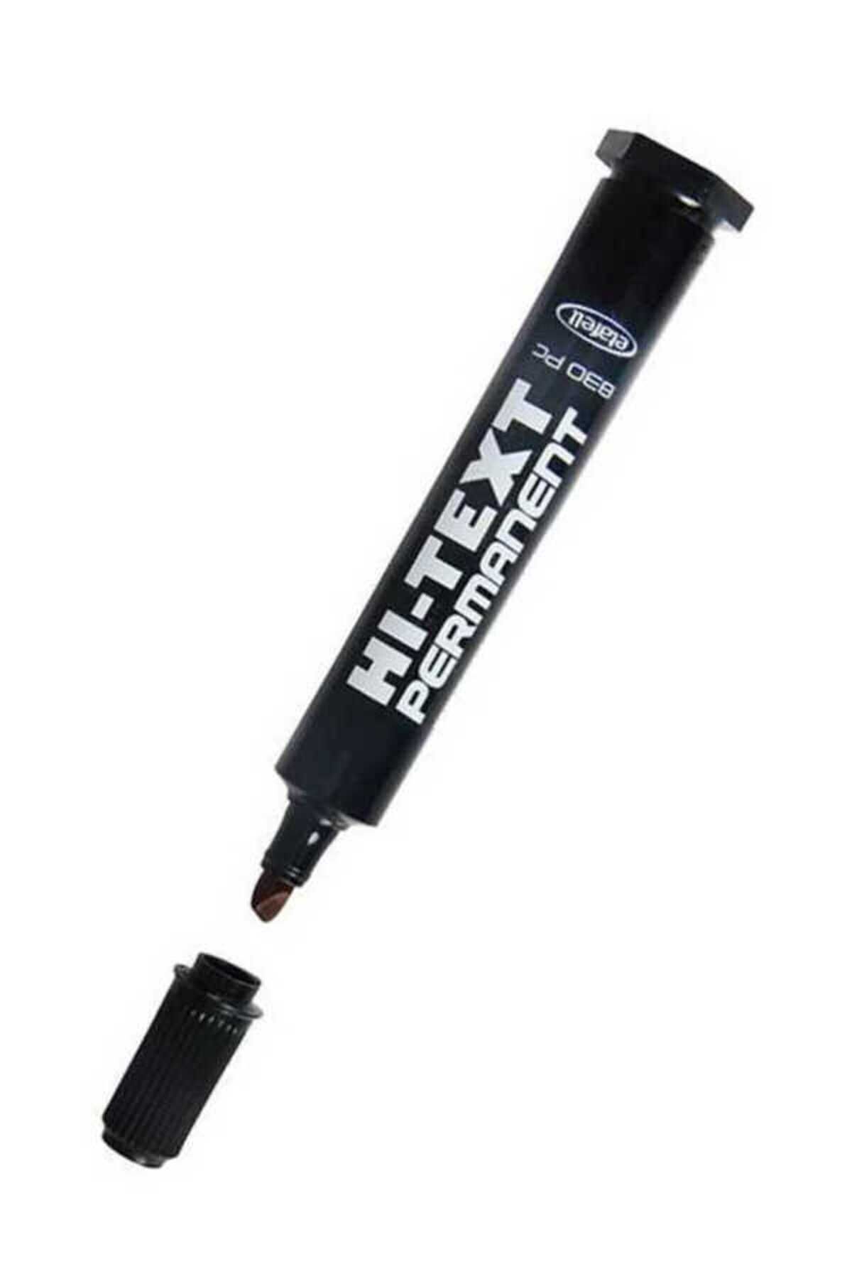 Hi-Text Siyah Permanent Kesik Uçlu Kalıcı Koli Kalemi 830pc - Fiyatı ...