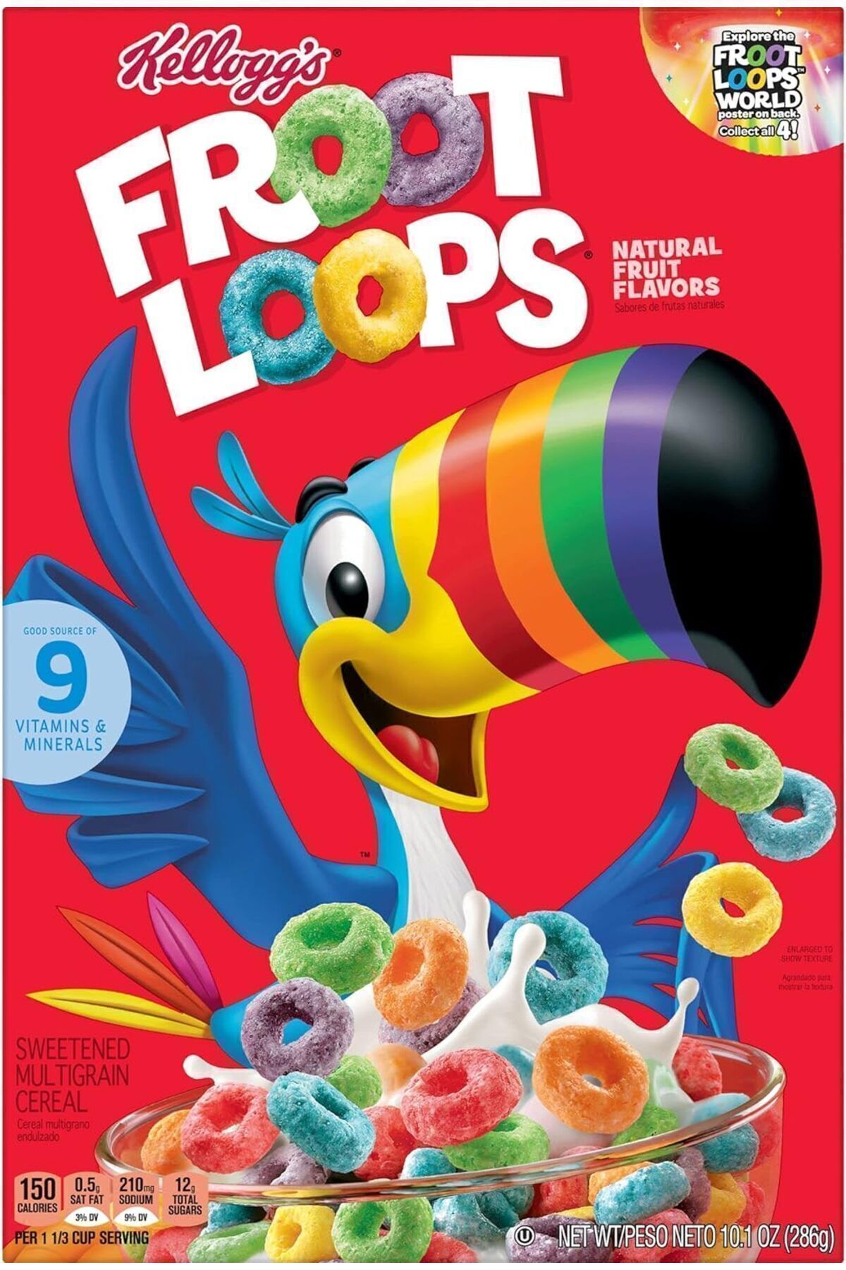 General Mills Froot Loops Cereal Kahvaltılık Gevrek 286 gr - Fiyatı ...