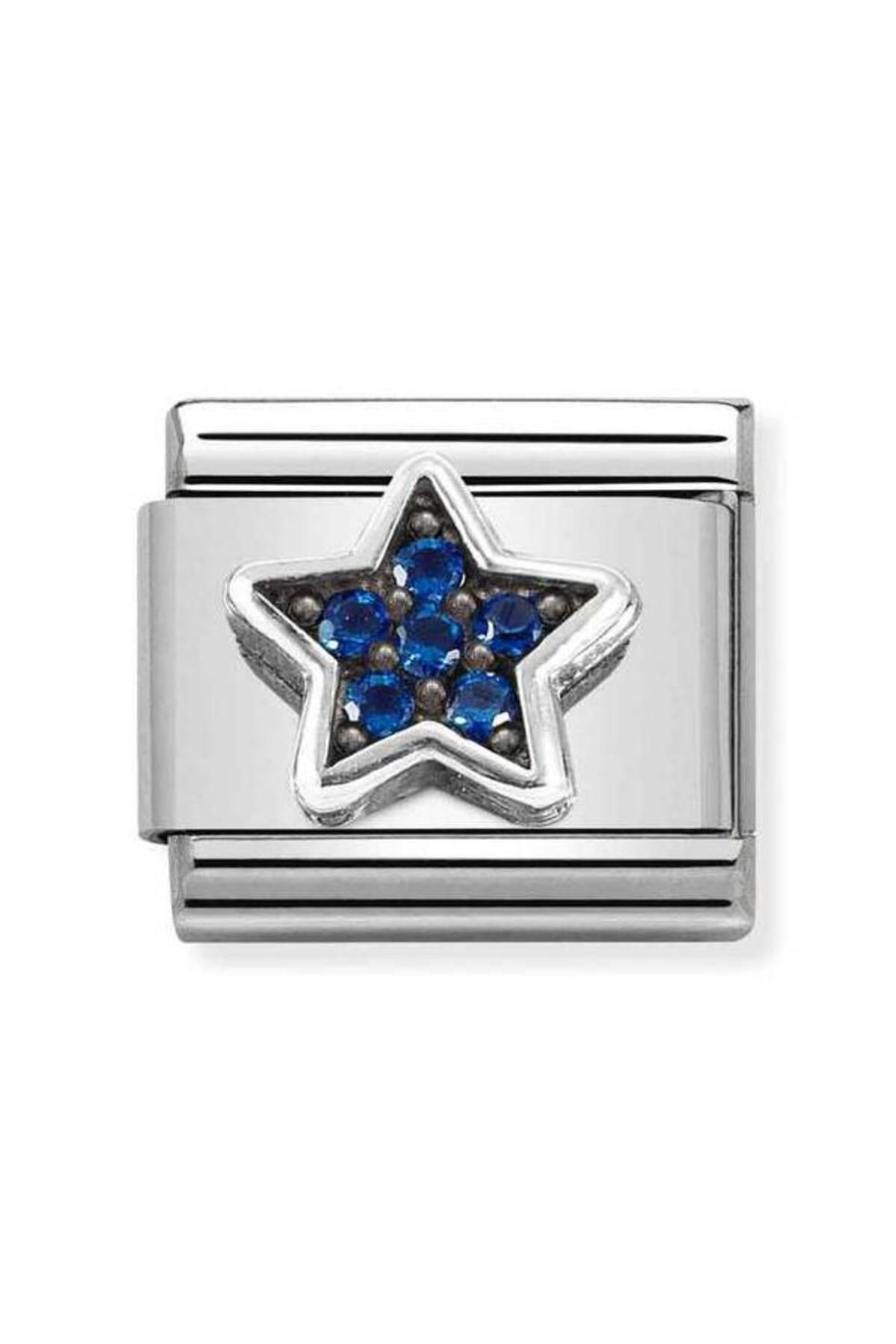 NOMİNATİON Composable Cl Symbols Ox Steel, Cz And Silver 925 (09_blue ...