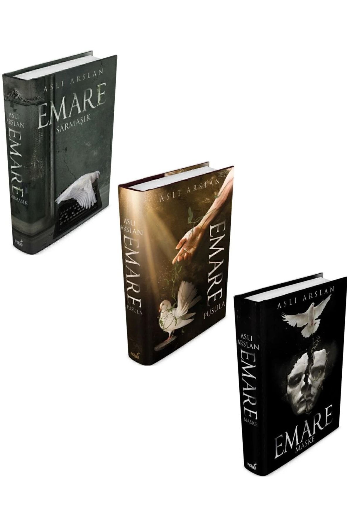 İndigo Kitap Emare Serisi 3 Kitap Set - Aslı Arslan (ciltli) - Fiyatı ...