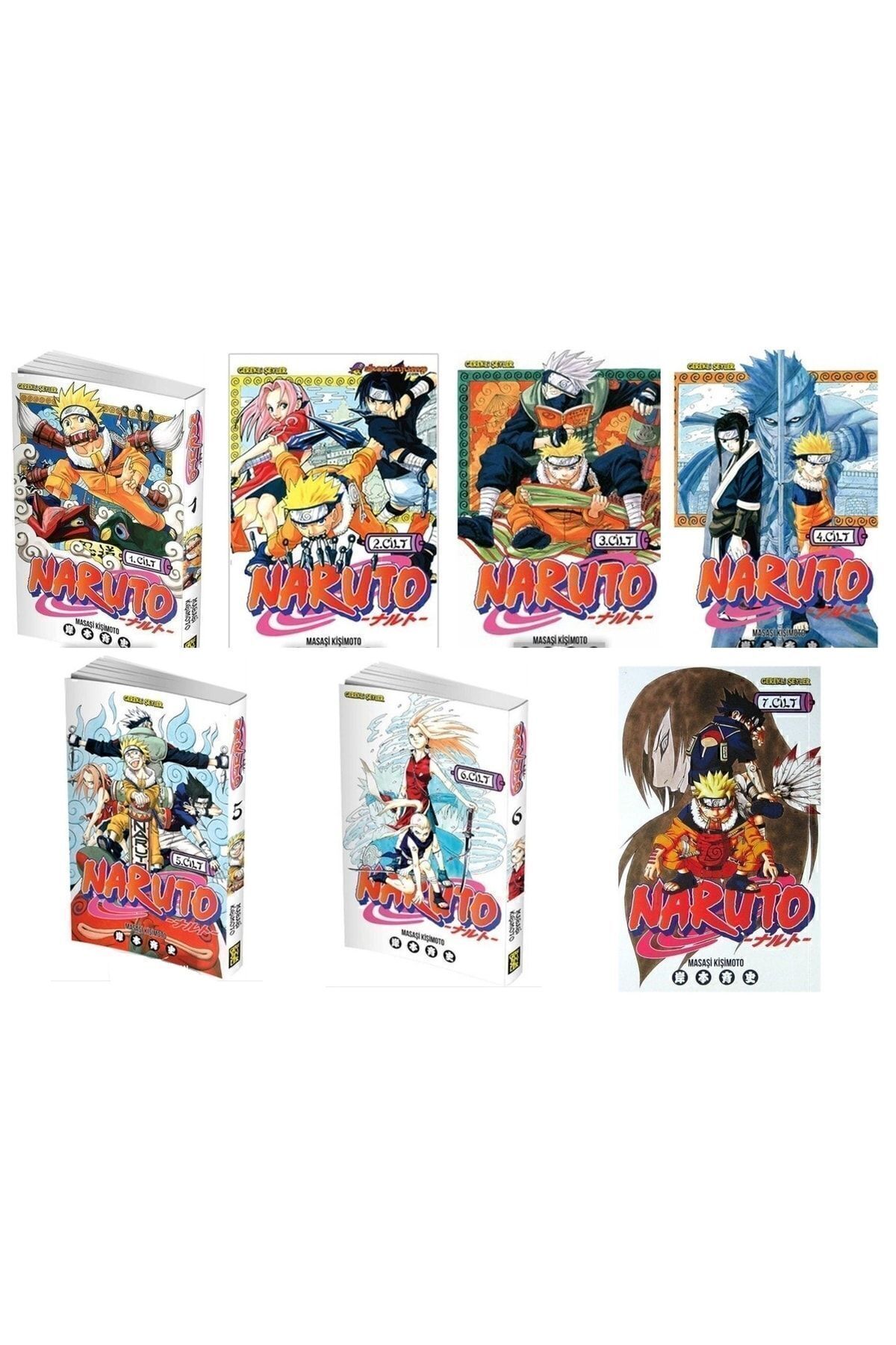 Gerekli Şeyler Yayıncılık Naruto 1-2-3-4-5-6-7 Cilt Set - Fiyatı, Yorumları