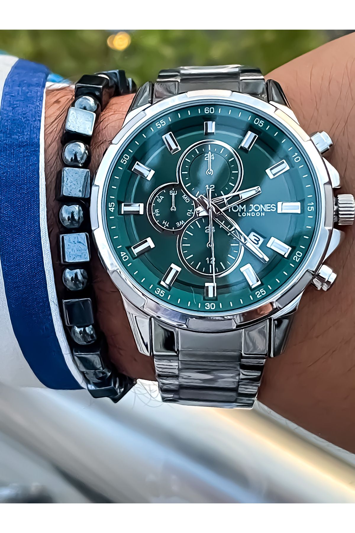 Tom Jones ÇELİK ERKEK KOL SAAT VE BİLEKLİK HEDİYELİ Fiyatı, Yorumları ...