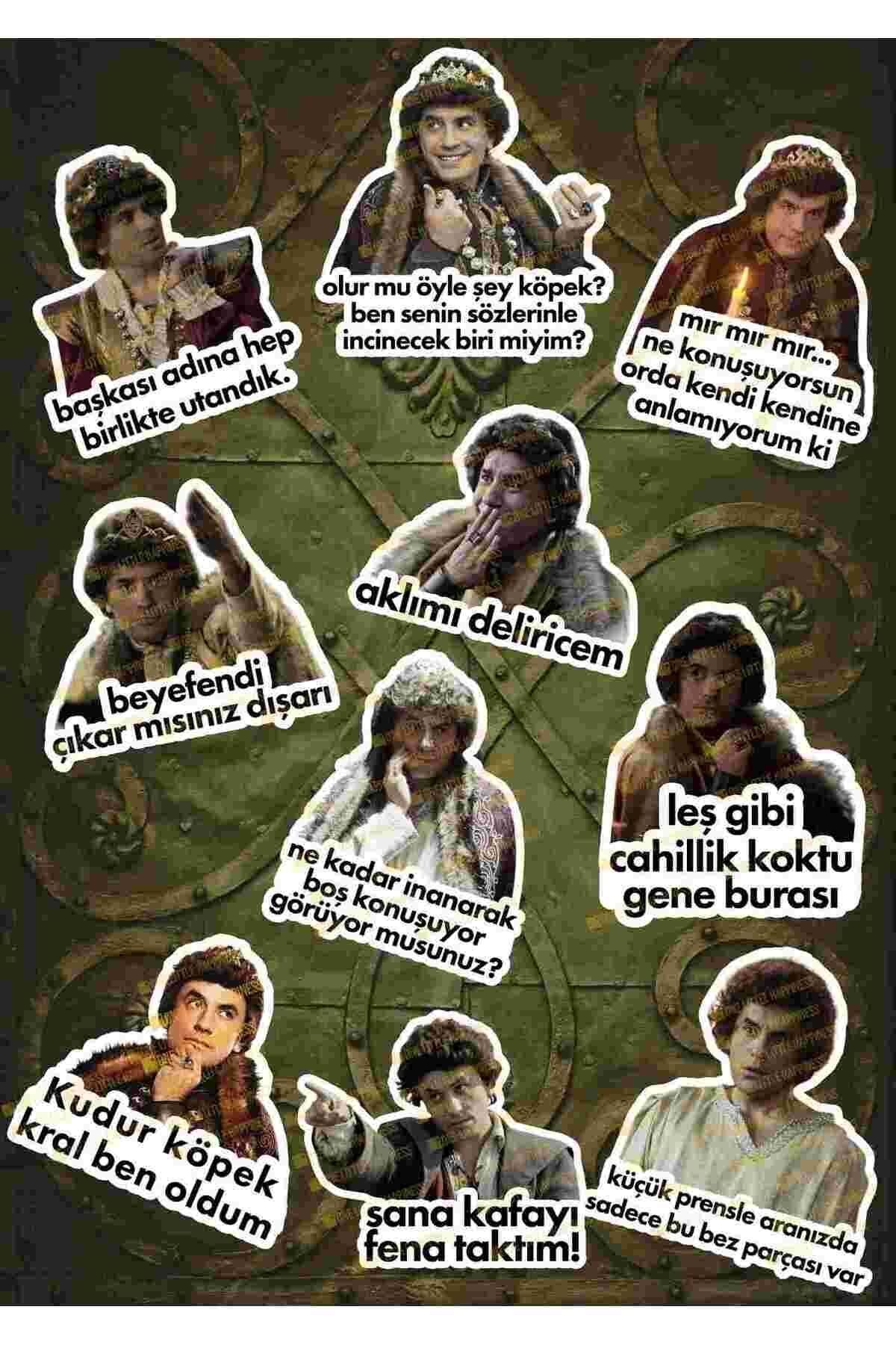 One Little Happiness Prens Dizisi Sticker Seti Laptop Notebook Telefon ...