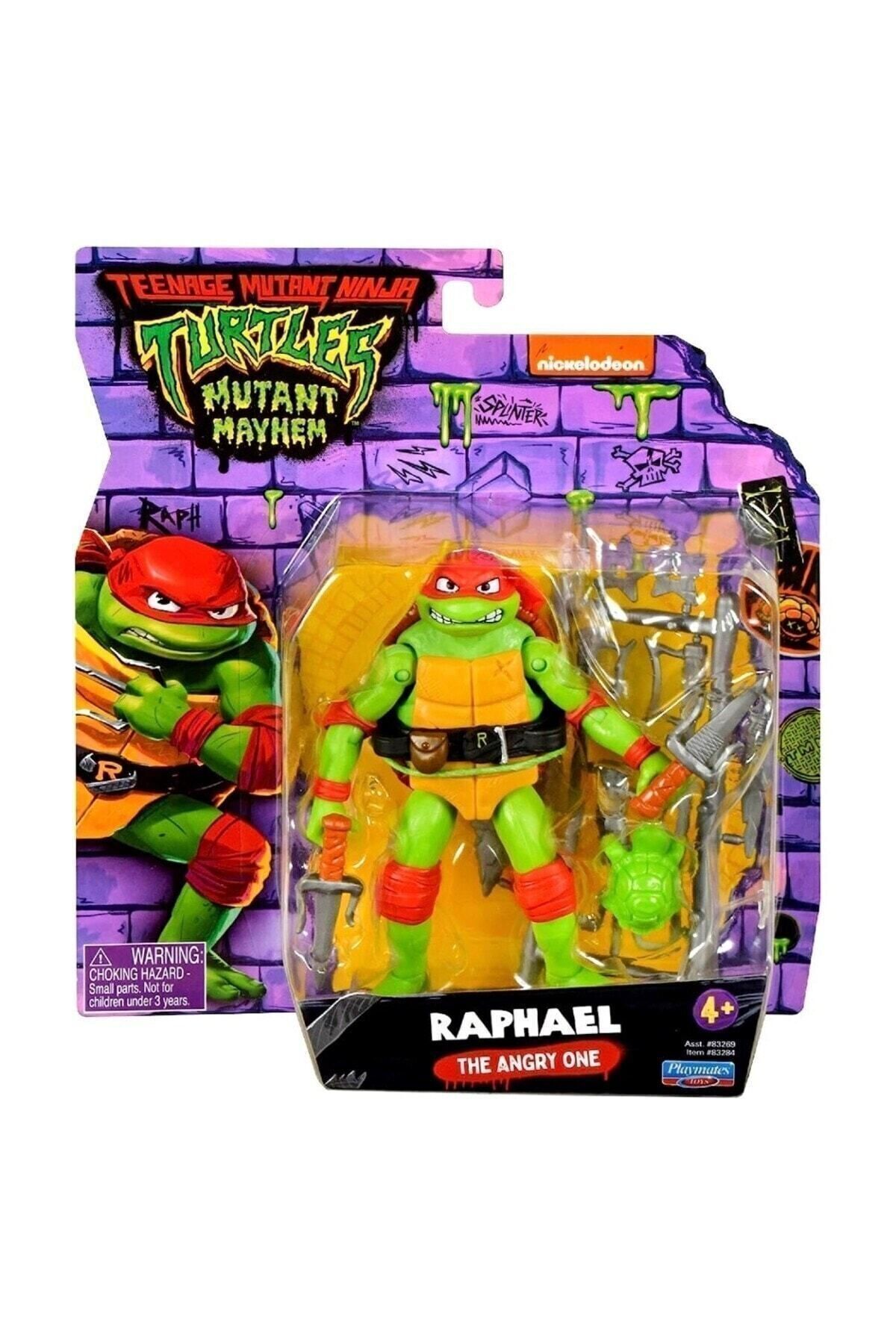 TMNT Ninja Kaplumbağalar Aksiyon Figürler 11 Cm Raphael The Angry One ...