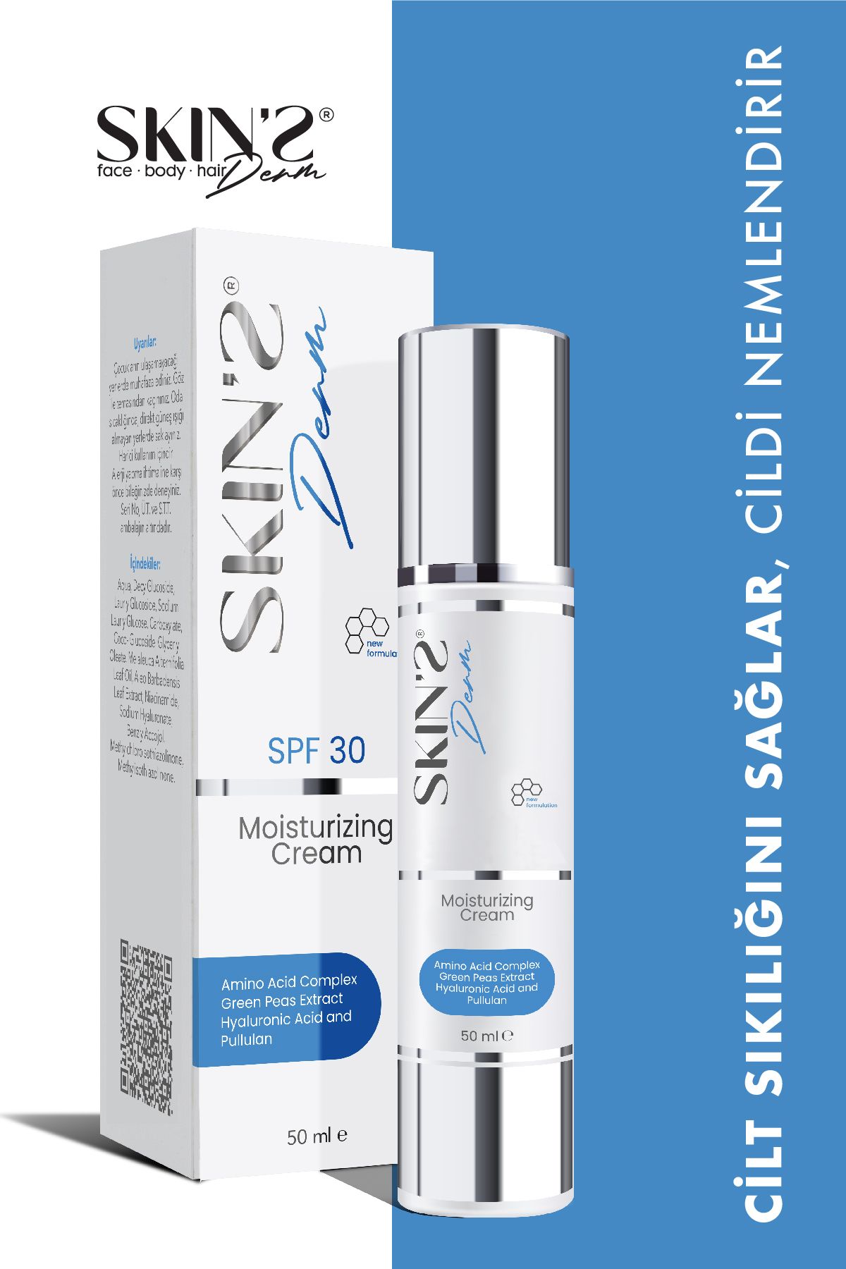Skins Derm Skin'sderm Spf 30 Moisturizing Cream Fiyatı, Yorumları ...
