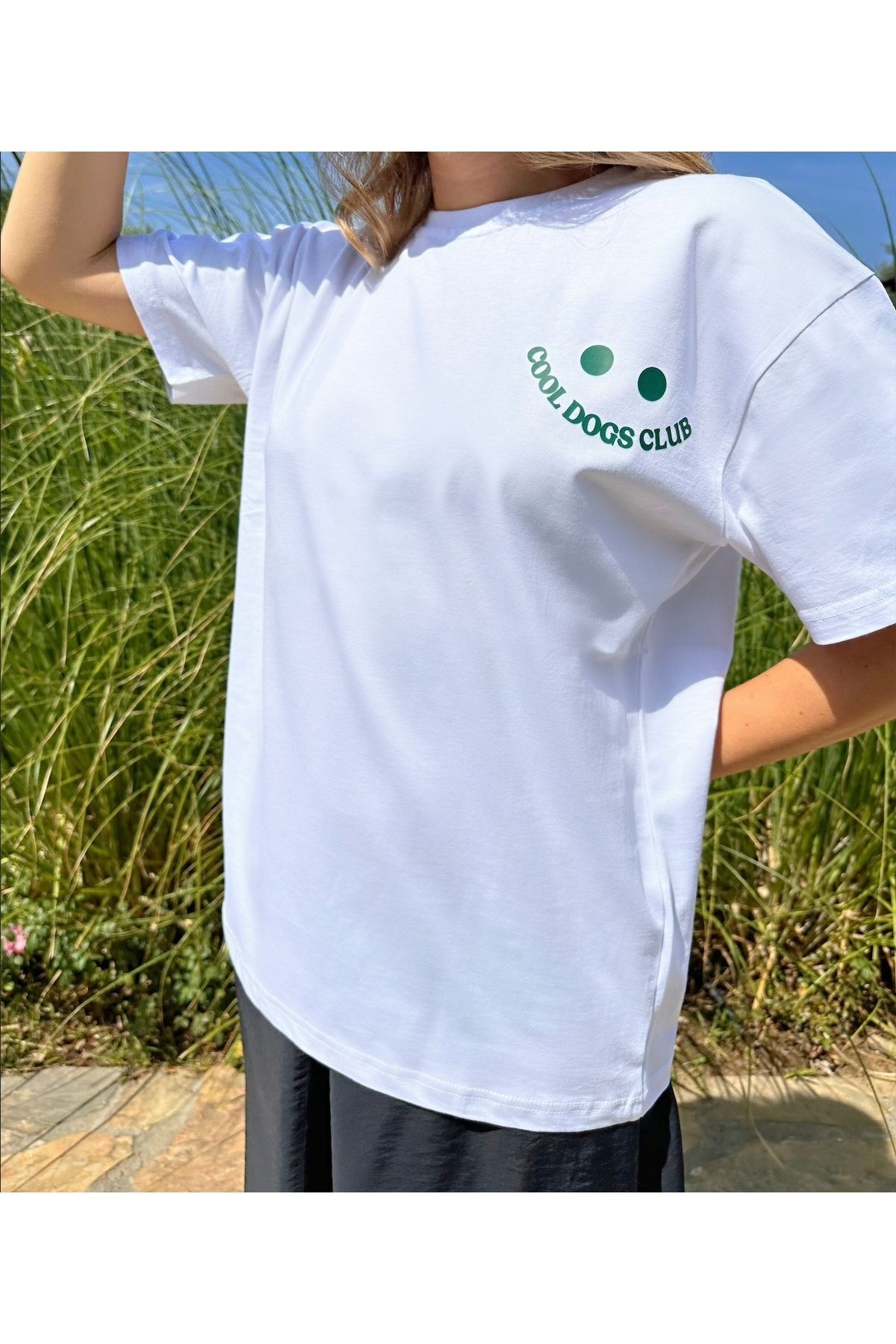 HappyDodo Cool Dogs Club Bisiklet Yaka %100 Pamuk Rahat Kalıp Kısa ...