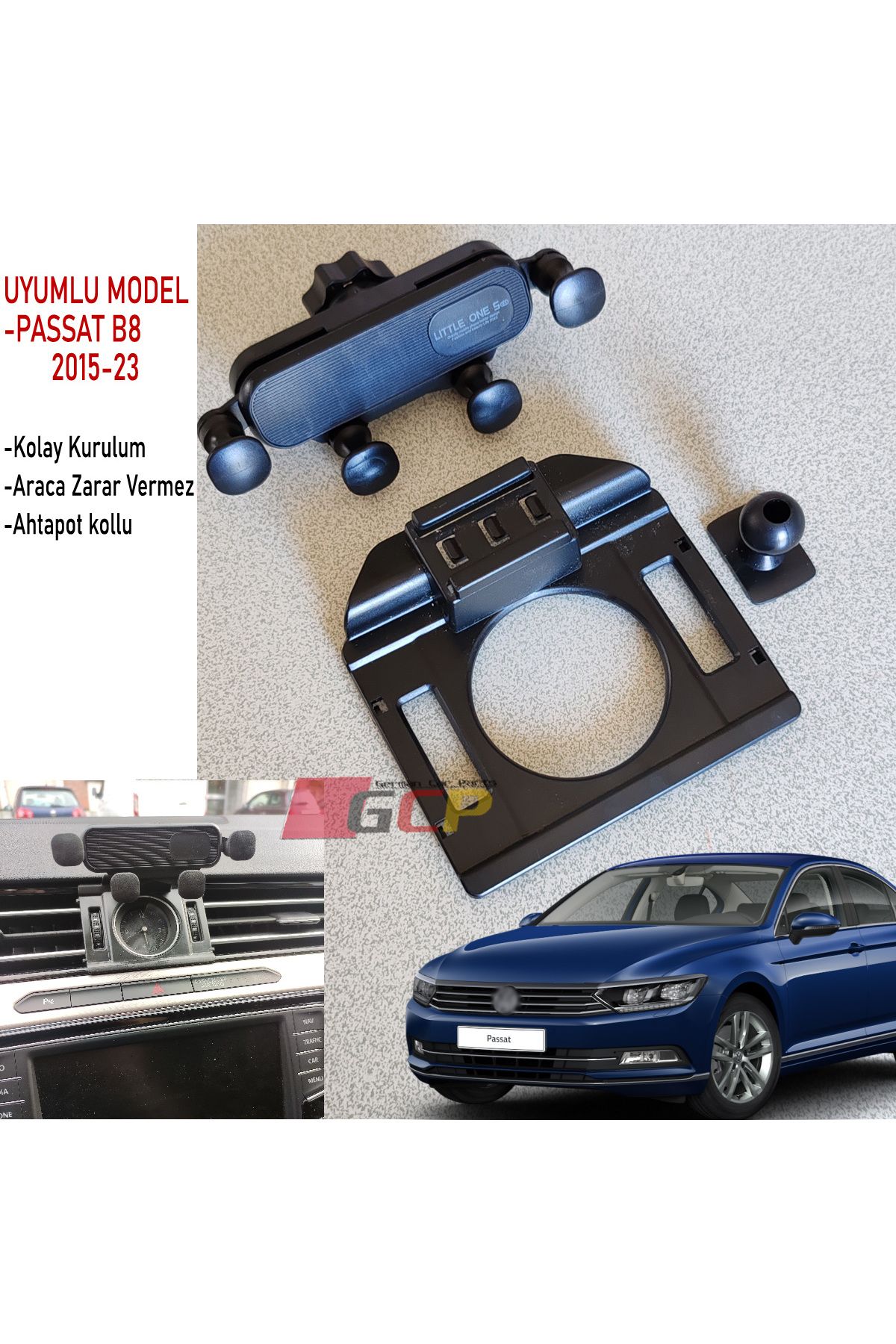 GCP German Car Parts Passat B8 Göğüs Telefon Tutucu Aparat - Passat B8 ...