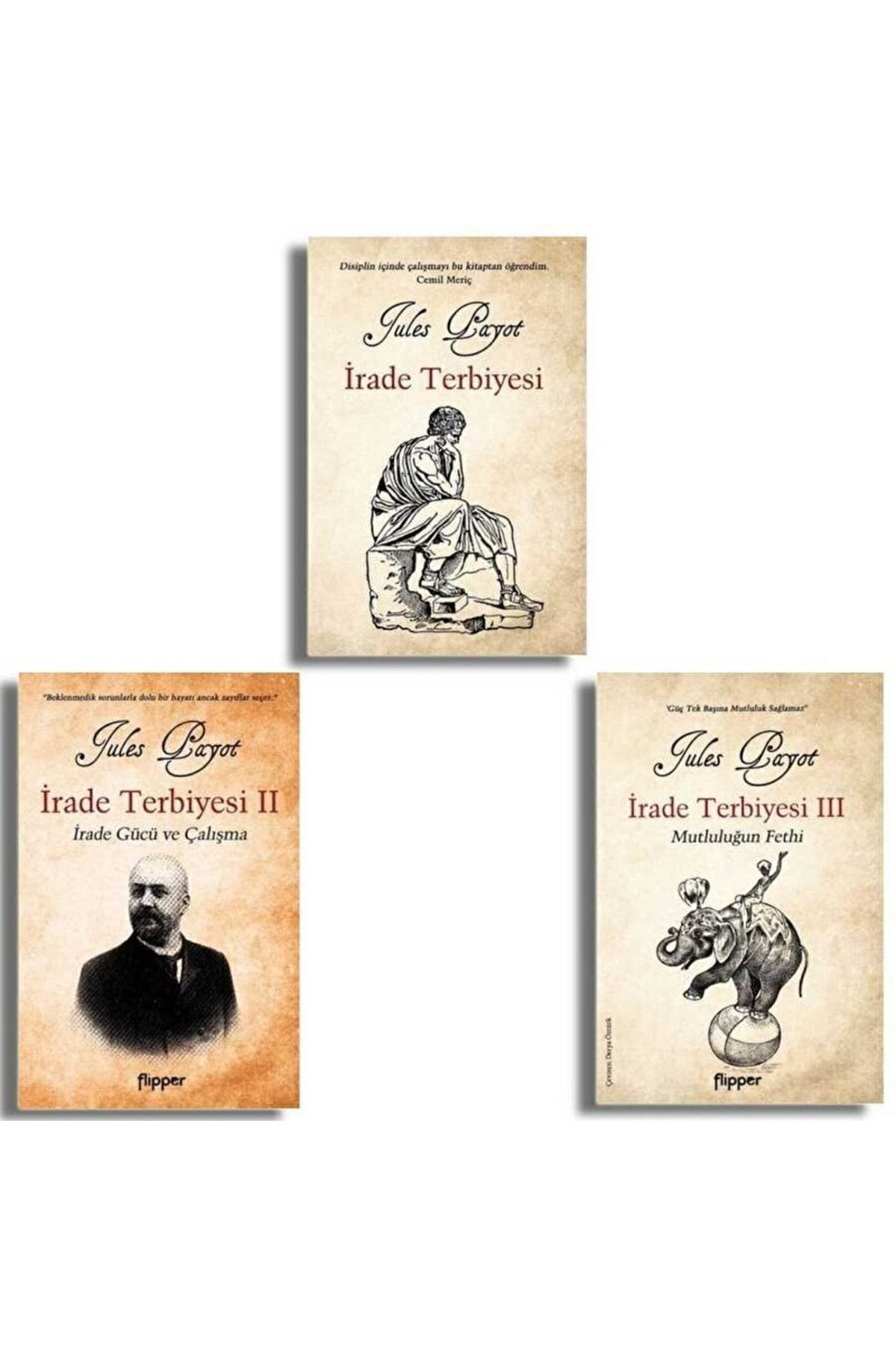 Flipper Yayıncılık Irade Terbiyesi Set 3 Kitap / Jules Payot ...