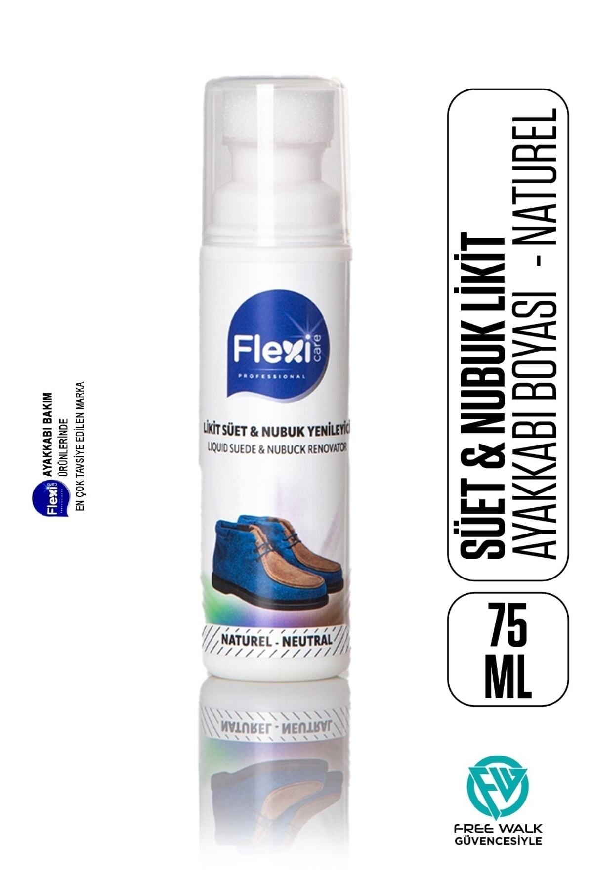 FLEXİCARE Siyah Süet Ve Nubuk Yenileyici Likit Ayakkabı Boyası Flexi ...
