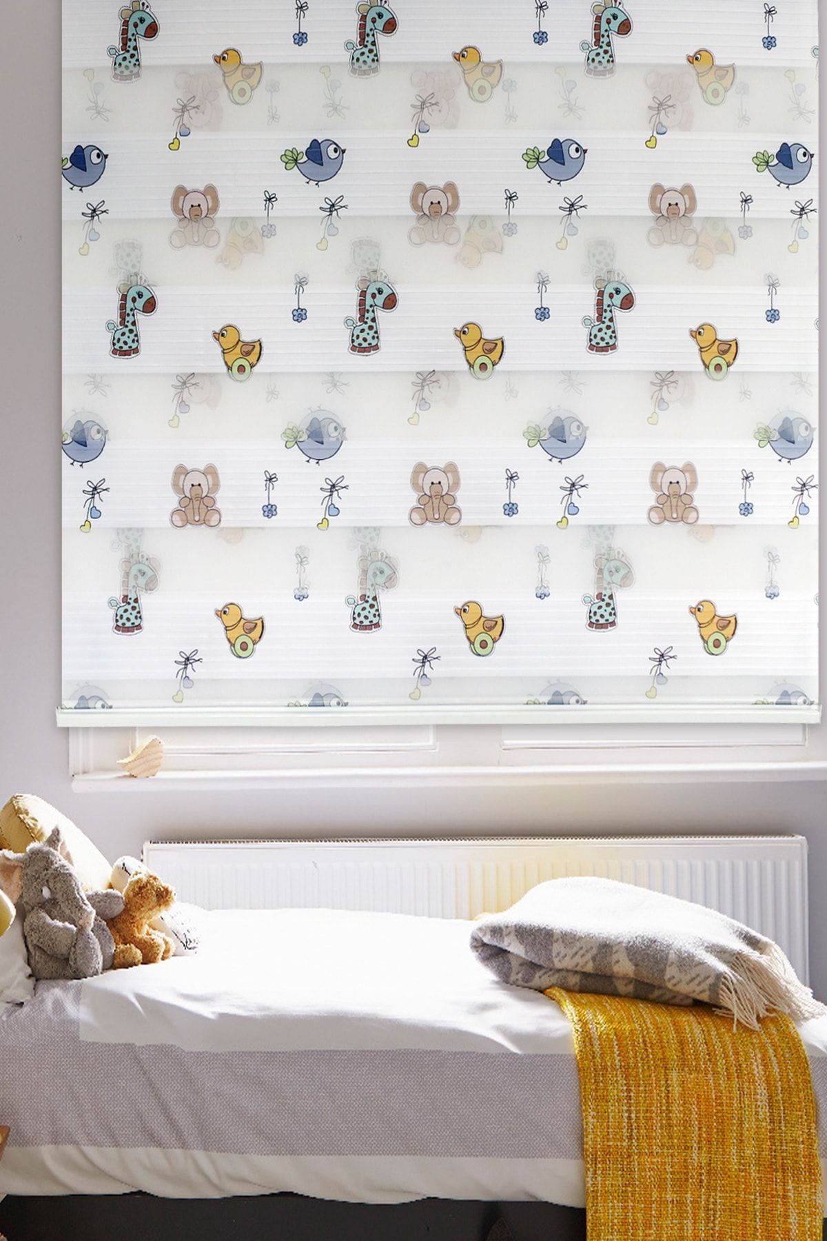 Naza Zebra Stor Perde Pliseli Animals Çocuk Oda Perdesi Fiyatı ...