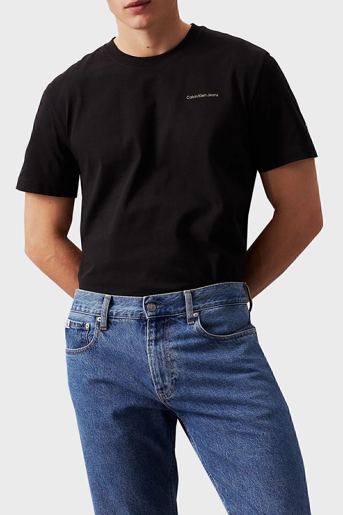 Calvin Klein Pamuklu Regular Fit T Shirt J30J325679BEH Erkek T SHİRT ...