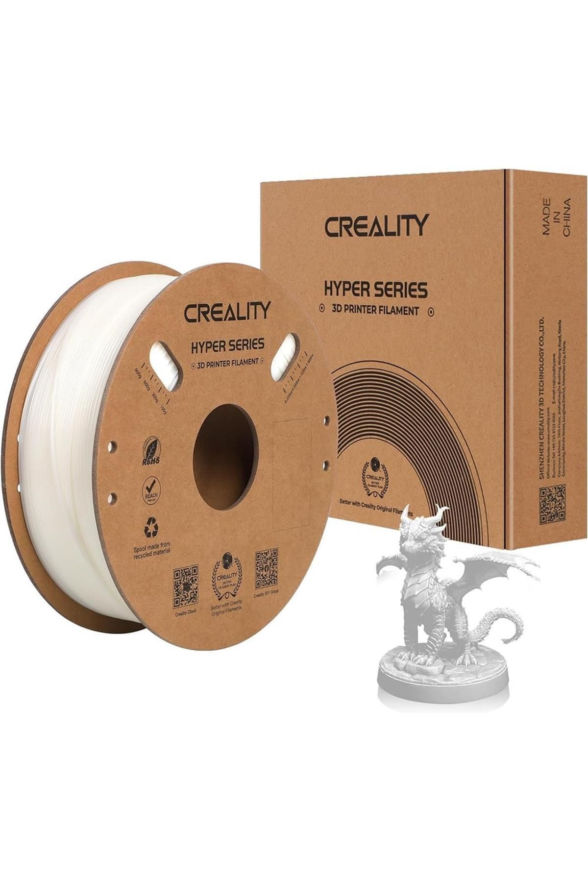 Creality Hyper Abs Beyaz Filament 1.75mm 1000gr - Fiyatı, Yorumları