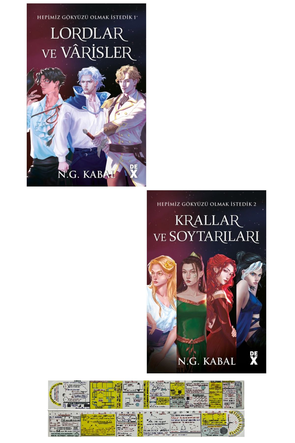 Dex Hepimiz Gökyüzü Olmak İstedik 1-2. Kitaplar Set-Lordlar ve Varisler+Krallar ve Soytarıları-N ...