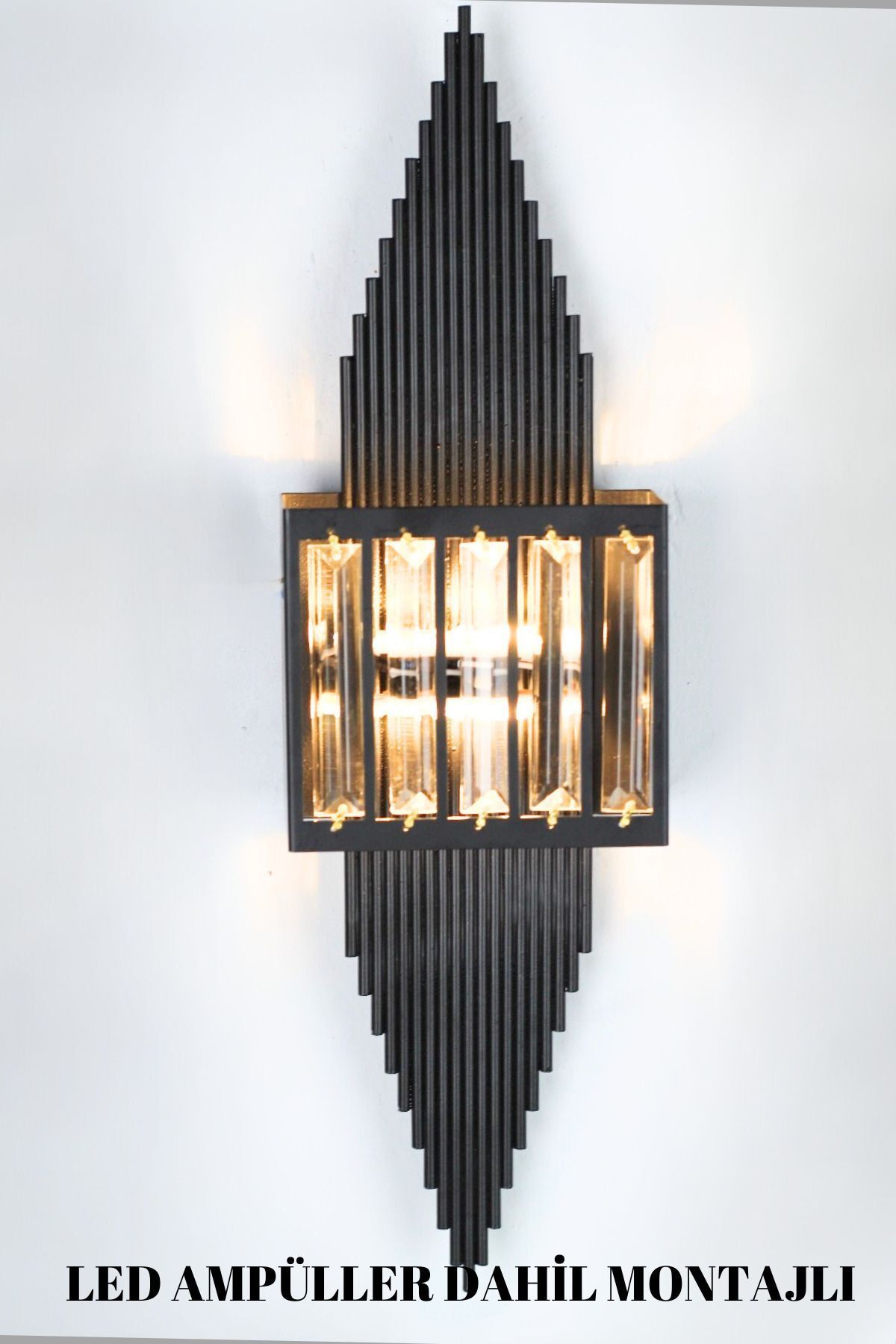 nazarium Sarkıt Duvar Aplik Led Duvar Aplik Aydınlatma Altın Duvar ...