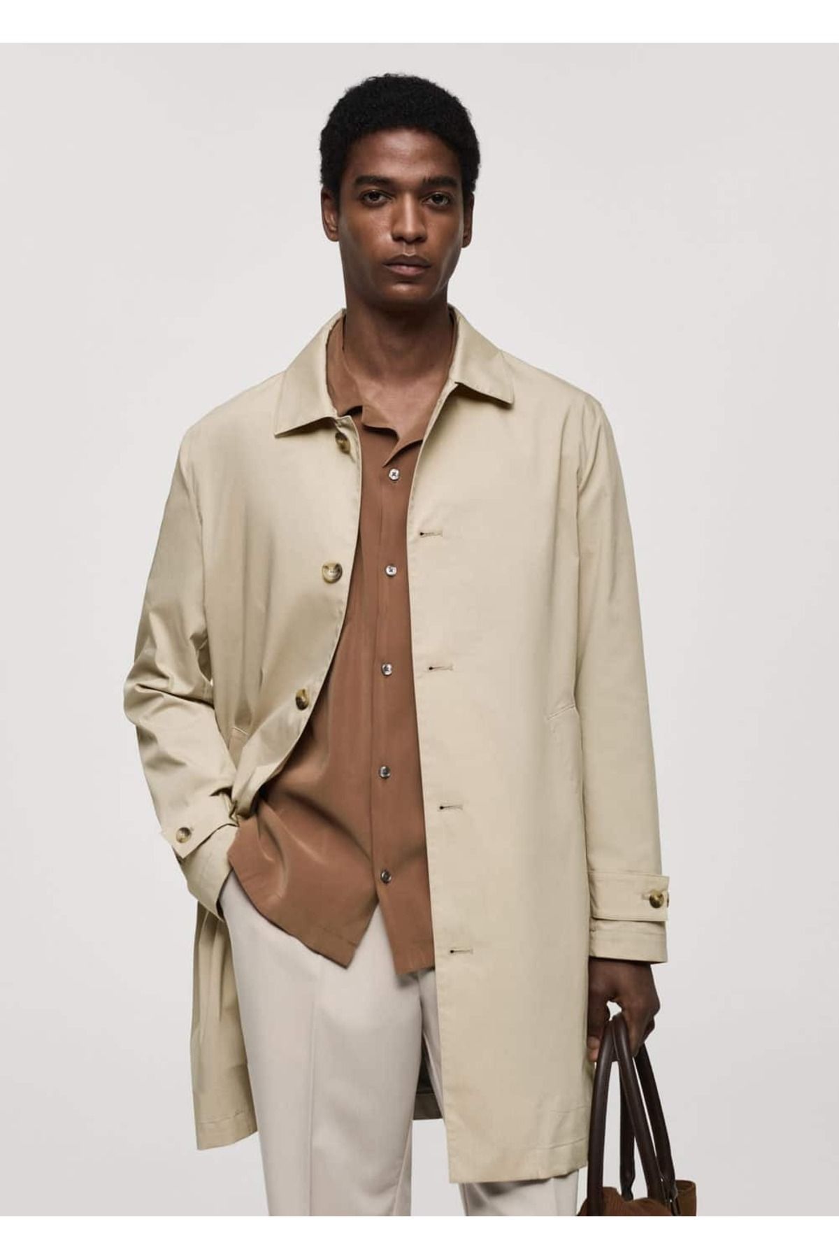 MANGO Man Klasik su itici trençkot Fiyatı, Yorumları - Trendyol