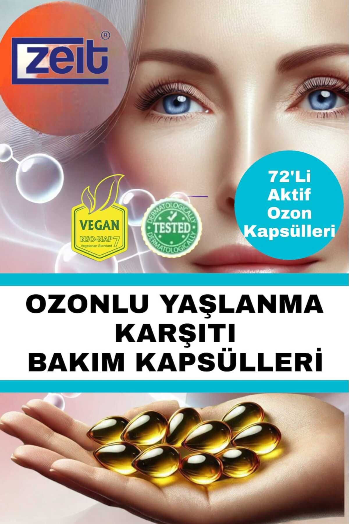 ZEİT OZON Ozon Yüz Bakım Kapsülleri | Yaşlanma Karşıtı 72'li Nemlendirici Ve Yenileyici ...