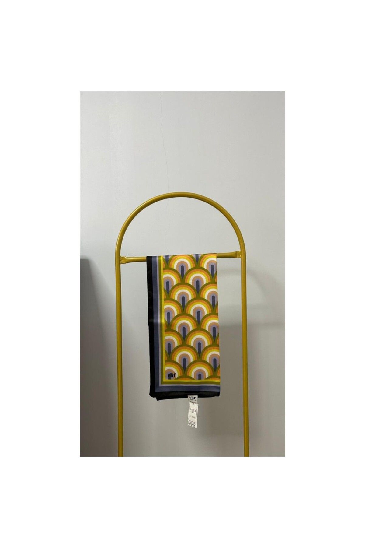 Cardion Elif Microsoft Gökkuşağı Eşarp-Mor,Siyah - Fiyatı, Yorumları