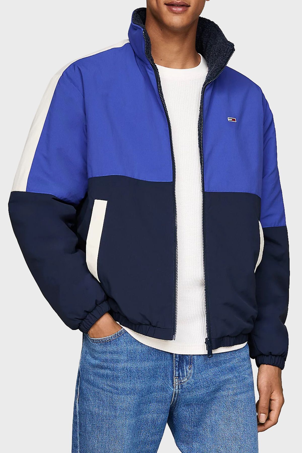 Tommy Jeans Logolu Regular Fit Çift Taraflı Polarlı Ceket Erkek CEKET ...