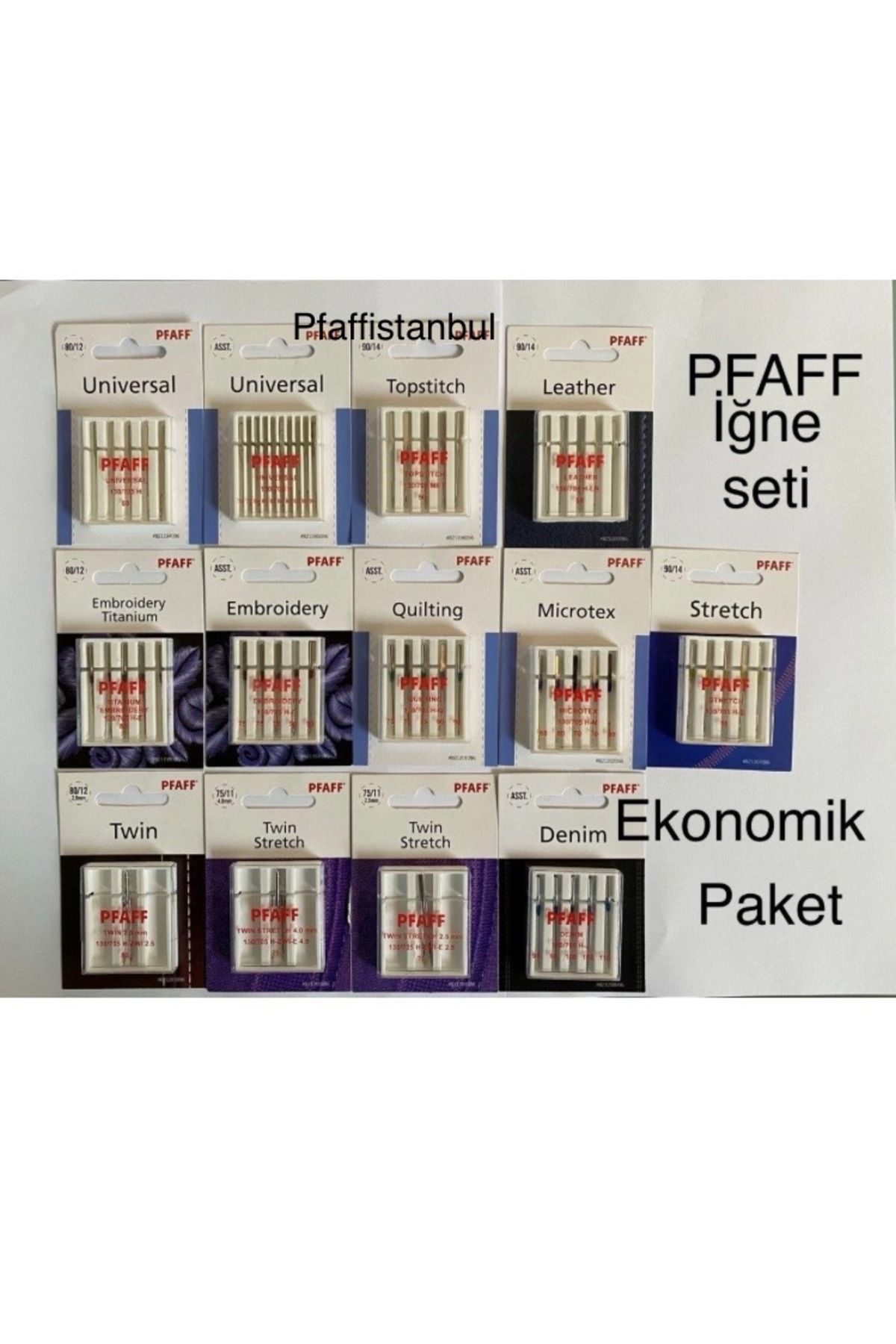 Pfaff Iğne Seti 13'lü Ekonomik Paket - Fiyatı, Yorumları