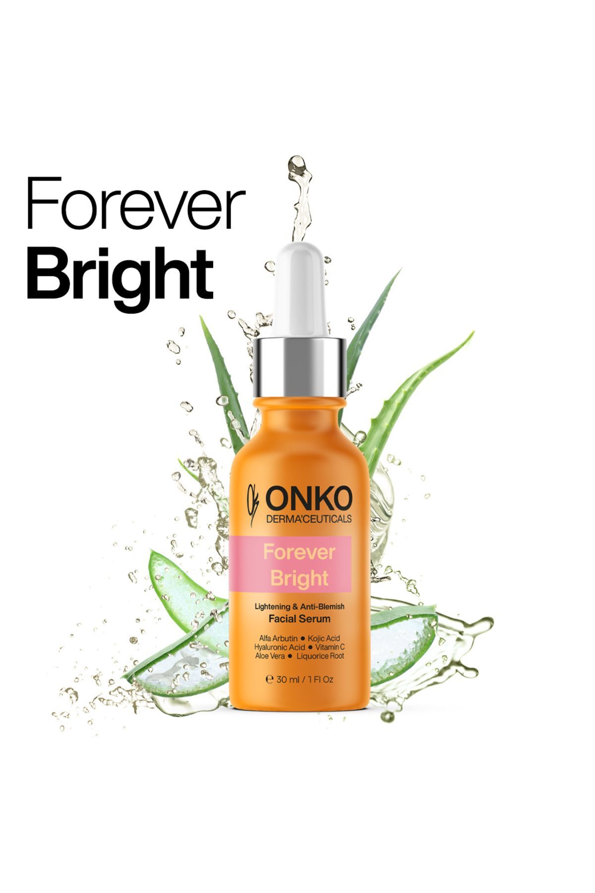 Onko Dermaceuticals Forever Bright Leke Karşıtı Yüz Parlatıcı Serum ...