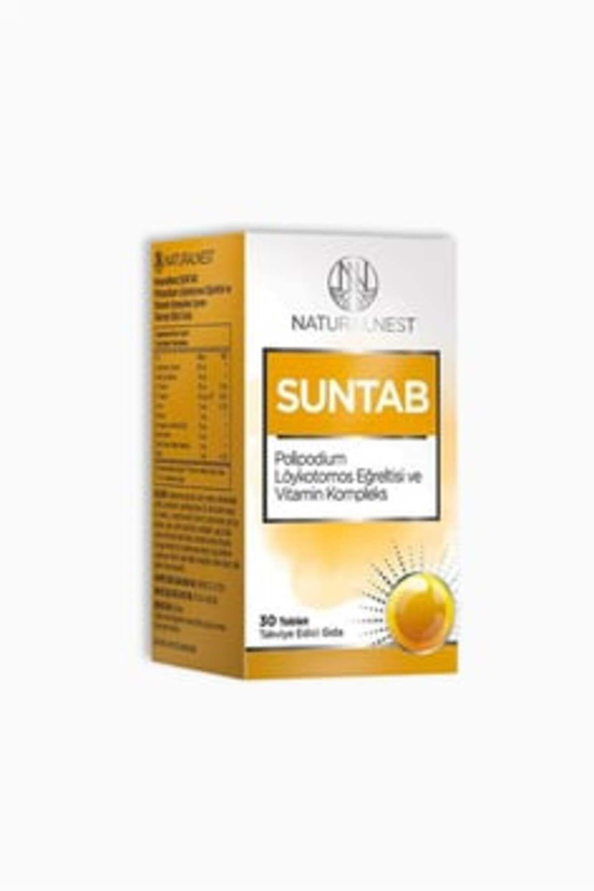 Natural Nest STD Naturalnest Suntab 30 Tablet ( TEKLİDİR ) - Fiyatı ...