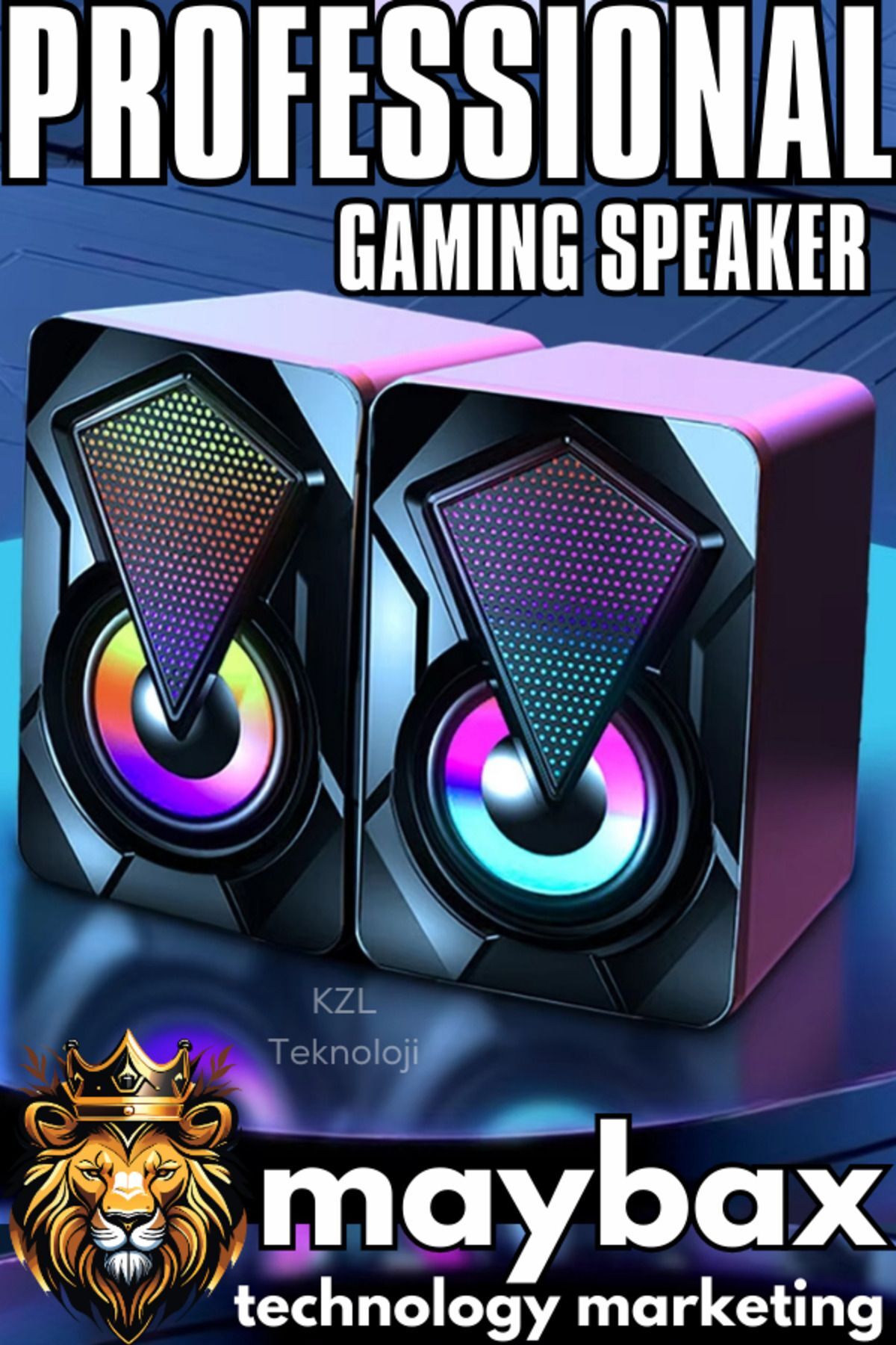 Maybax A+ BaSS RGB Işıklı Bilgisayar Laptop Mobile Tablet Uyumlu PC ...