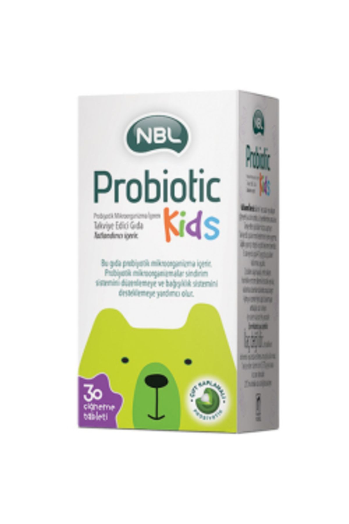 NOVAFACE STD NBL Probiyotik Kids 30 Tablet Çocuklar İçin Probiyotik ...