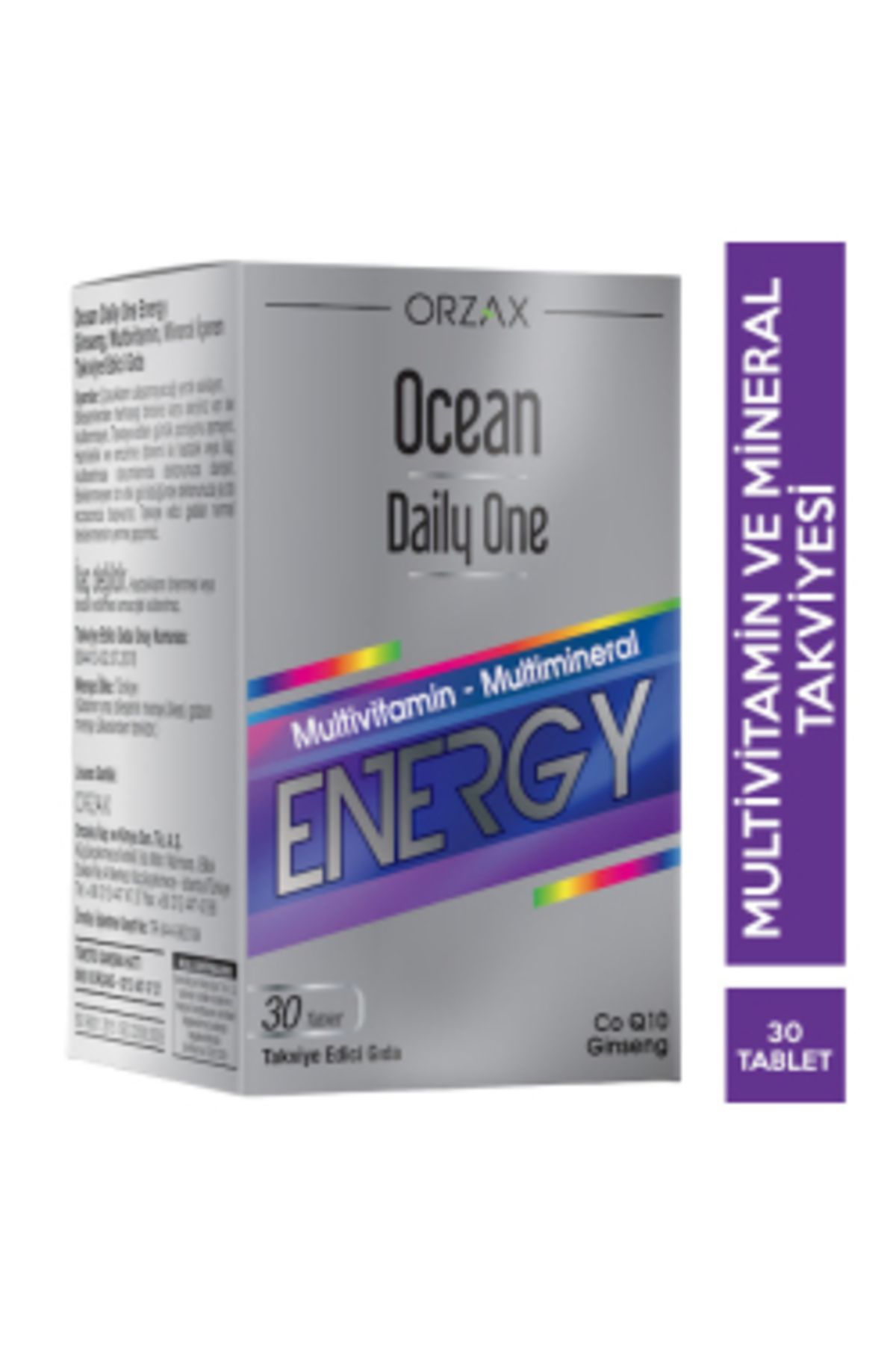 Orzax Ocean Daily One Energy 30 Tablet Multivitamin - Fiyatı, Yorumları