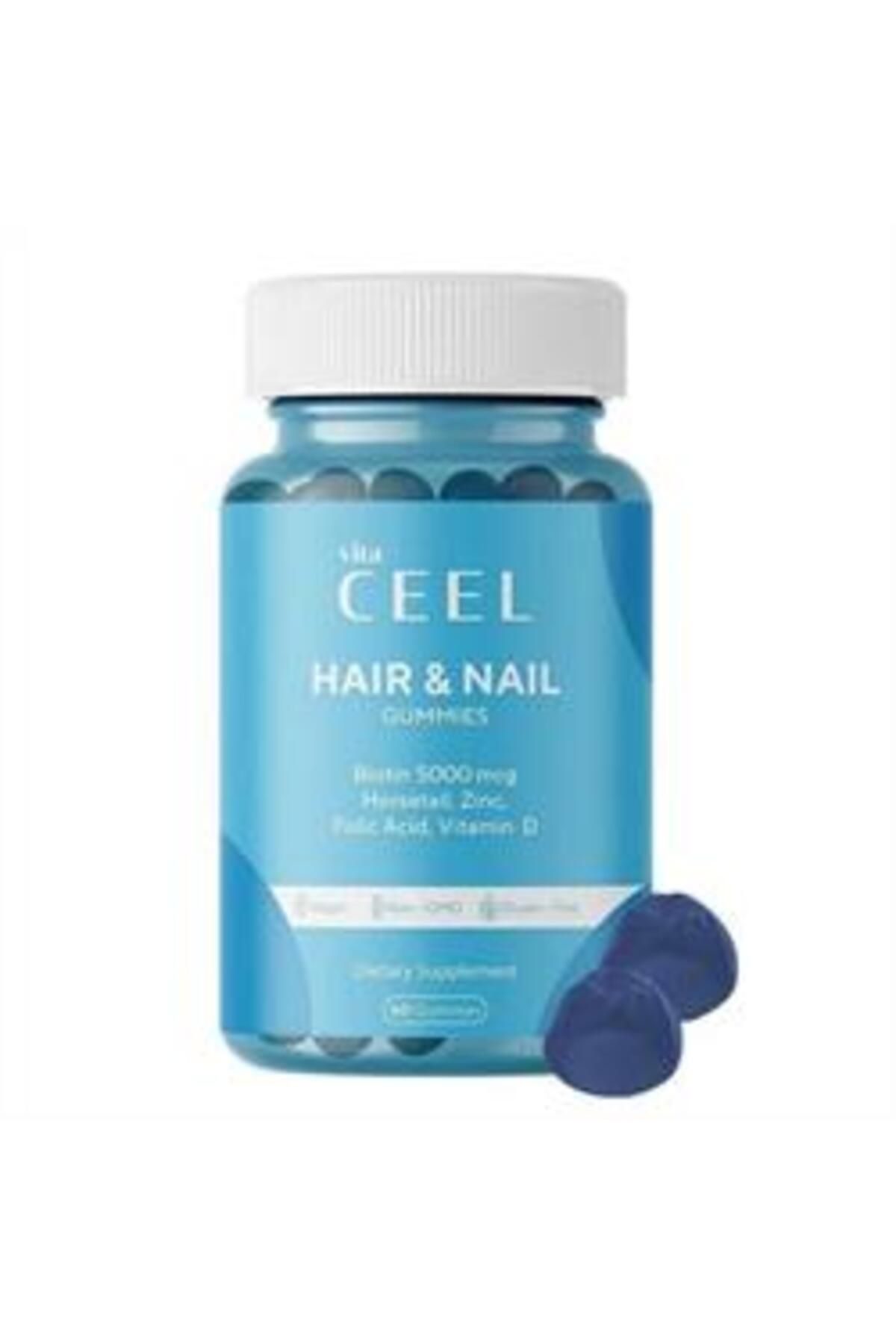 NOVAFACE STD Vita Ceel Hair & Nail Gummies 60 Çiğnenebilir Form ...