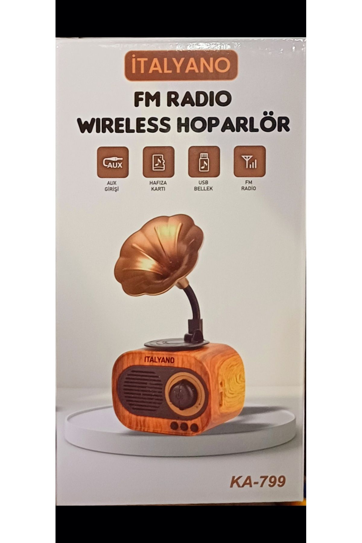 İtalyano İtalyano Fm Radio Wireles Hoparlör K799 Fiyatı, Yorumları - Trendyol