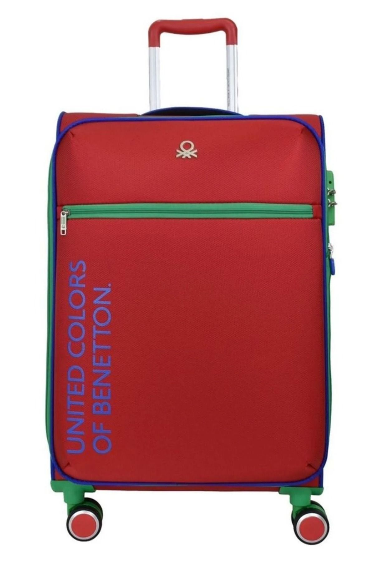 United Colors of Benetton KUMAŞ YÜZEY BÜYÜK BOY 70 CM VALİZ BNT2100 ...