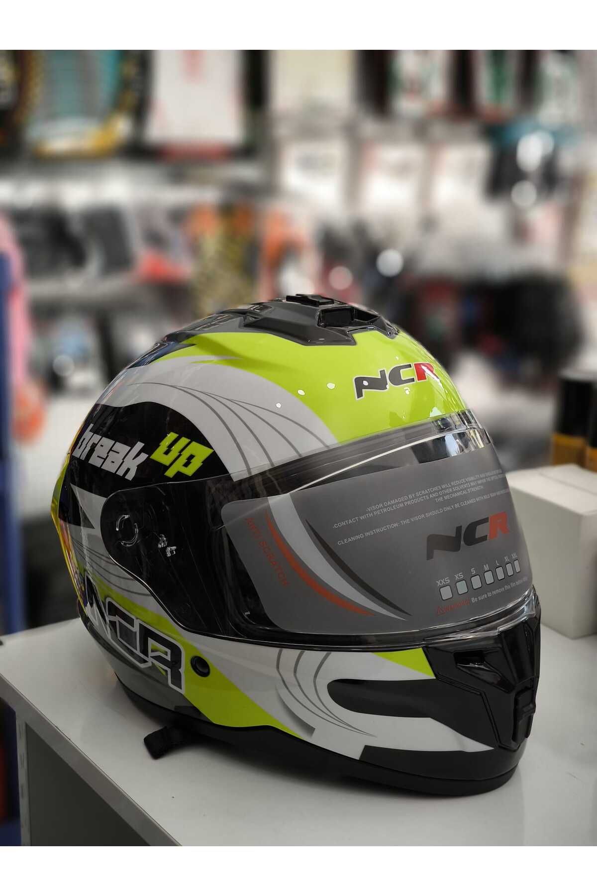 NCR FULFACE DESENLİ KASK (ECE) BELGELİ Fiyatı, Yorumları - Trendyol