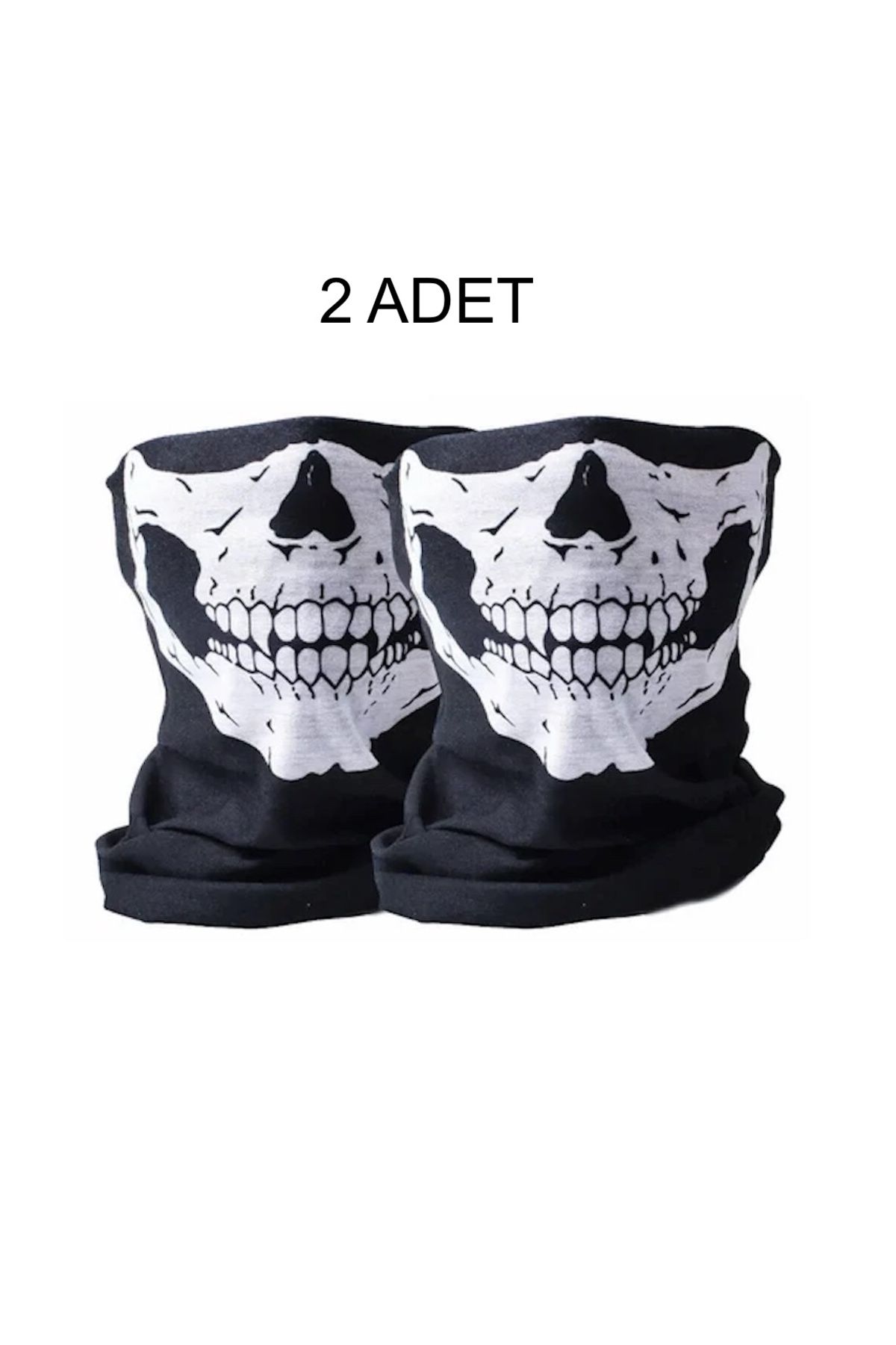 Rupen Kraft Buff Kuru Kafa İskelet Maske Motorcu Kar Maskesi Boyunluk ...