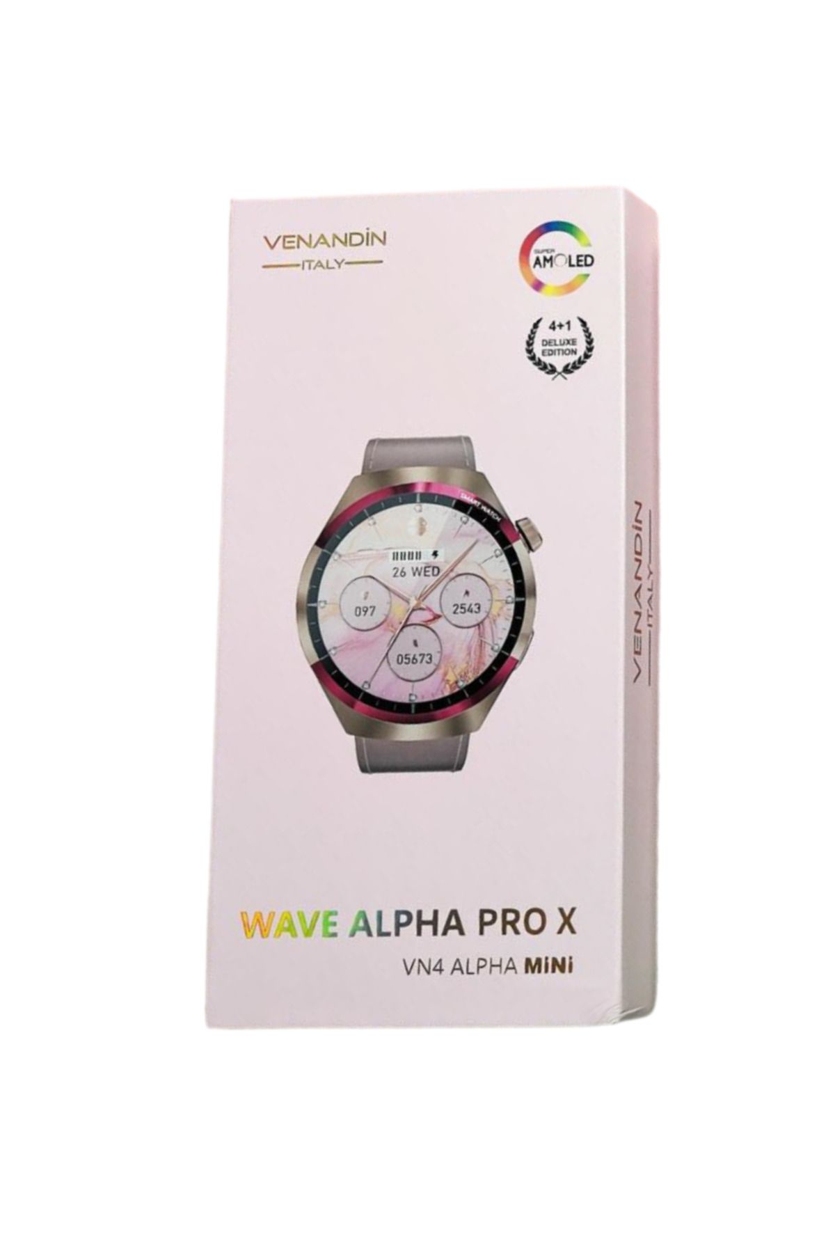 Agm Teknoloji Venandin VN4 Alpha Mini Yeni Model 3 Kordonlu Akıllı Saat ...