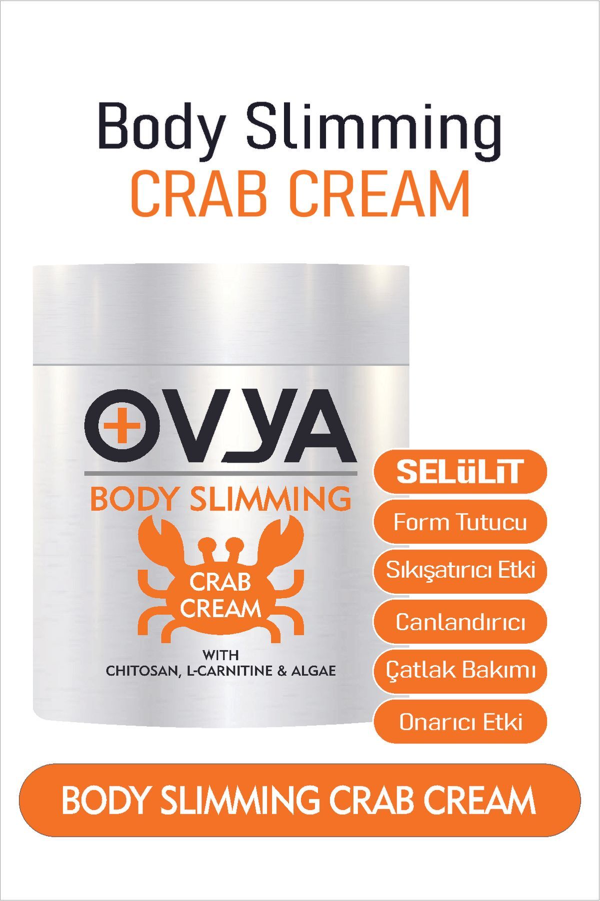 ovya Selülite Ve Bacak Bakımına Özel Yengeç Kremi 500ml Fiyatı ...
