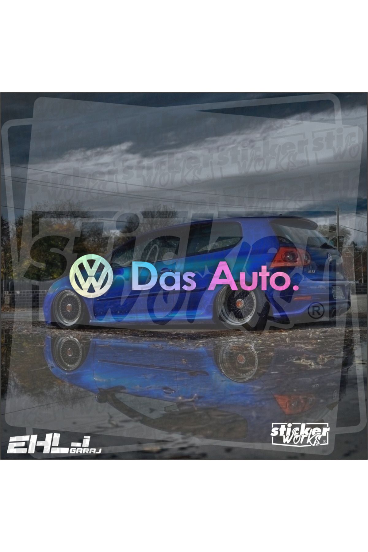 Sticker Works Das Auto Hologram Sticker Fiyatı, Yorumları - Trendyol
