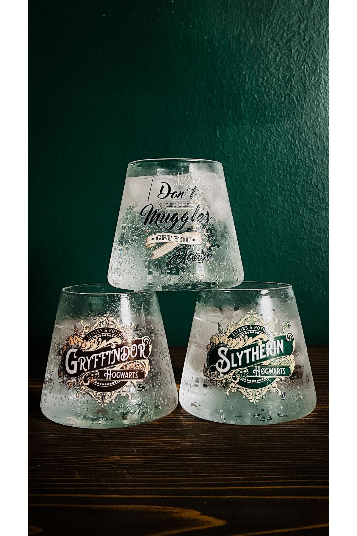 Caga Home CAGA Pinterest Borosilikat Harry Potter Temalı 3 Adet Koni ...