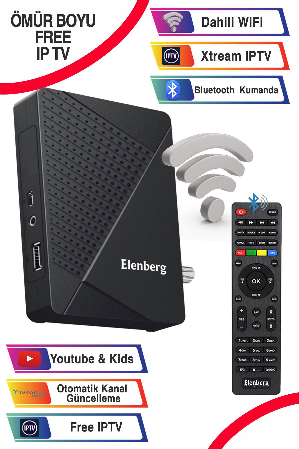 Elenberg Çanaklı Çanaksız Dahili Wi-fi Internet Tv Destekli Full Hd ...