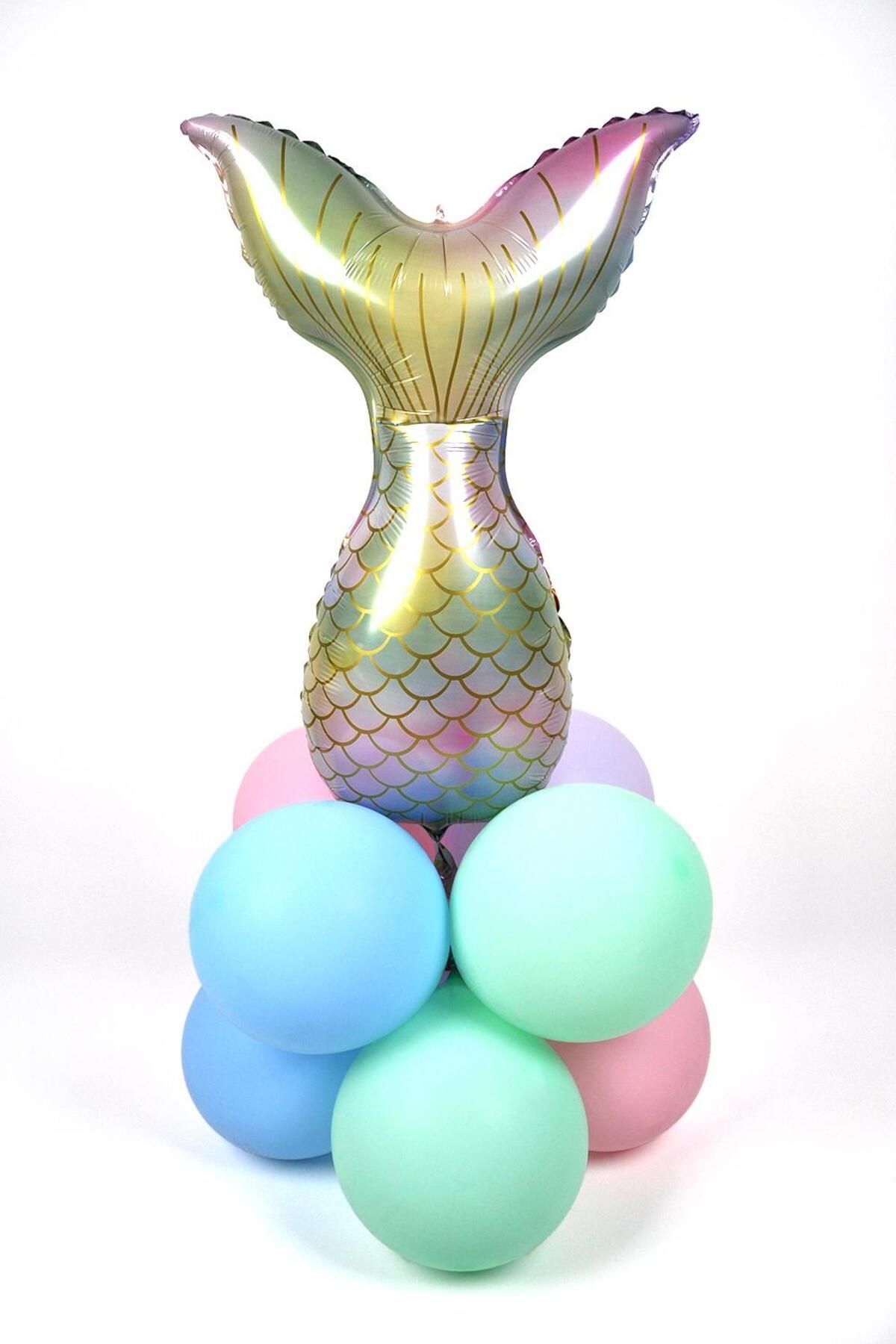 Le Mabelle Çok Renkli Deniz Kızı Kuyruğu Balon Set Fiyatı, Yorumları ...