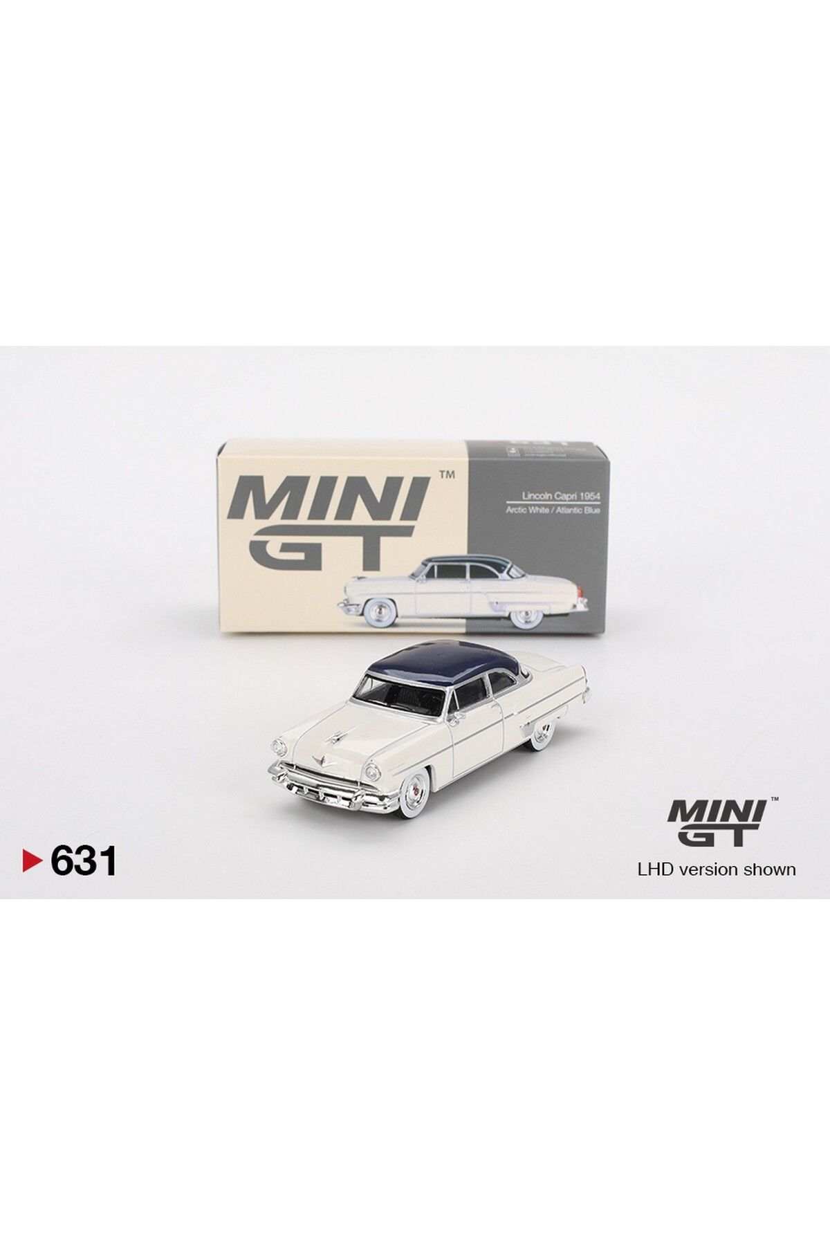 mini gt Lincoln Capri 1954 1/64 Ölçek Mini GT Diecast Metal Model Araba ...