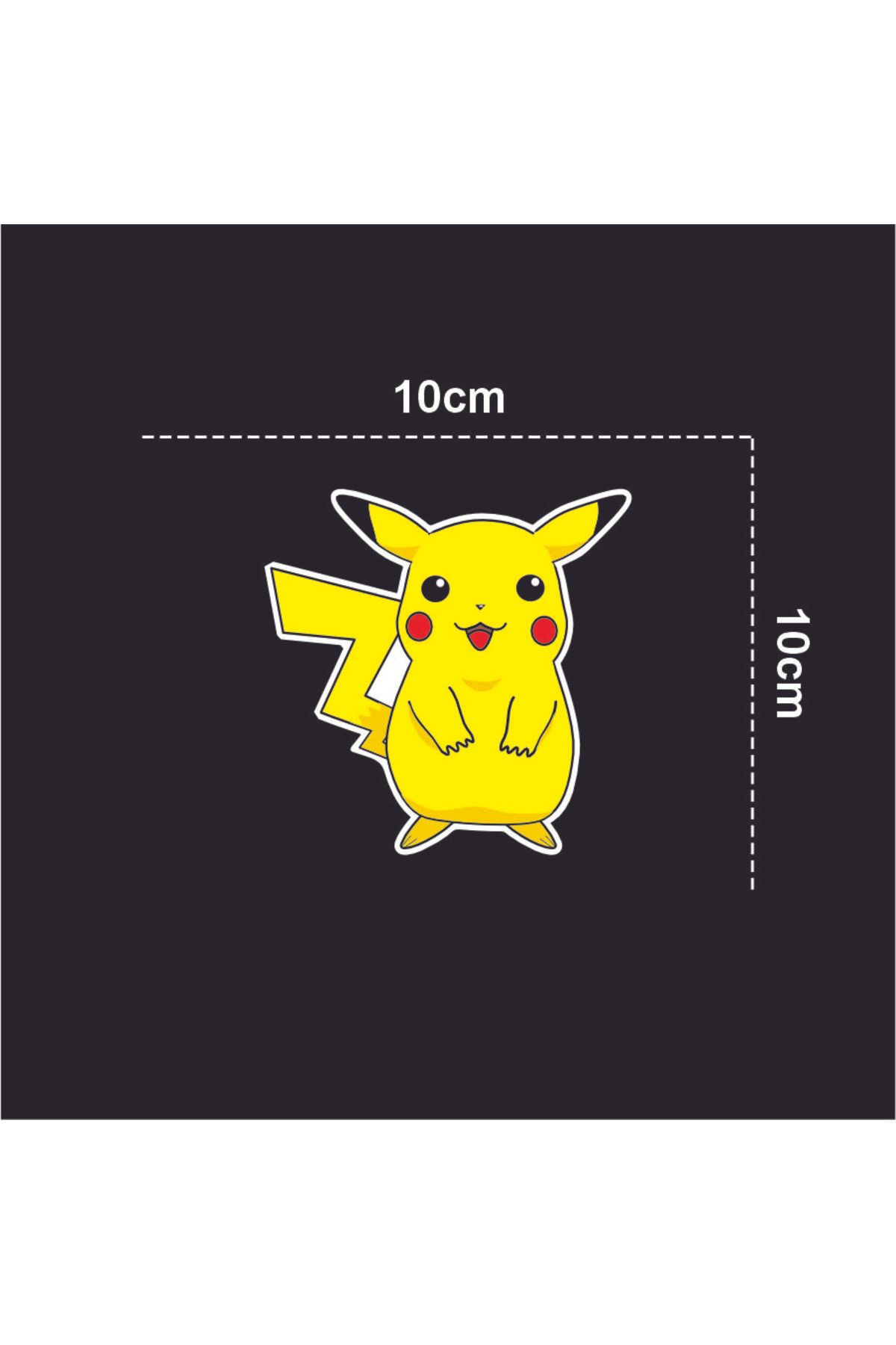 cixotocenter Pikacu Sticker - Fiyatı, Yorumları