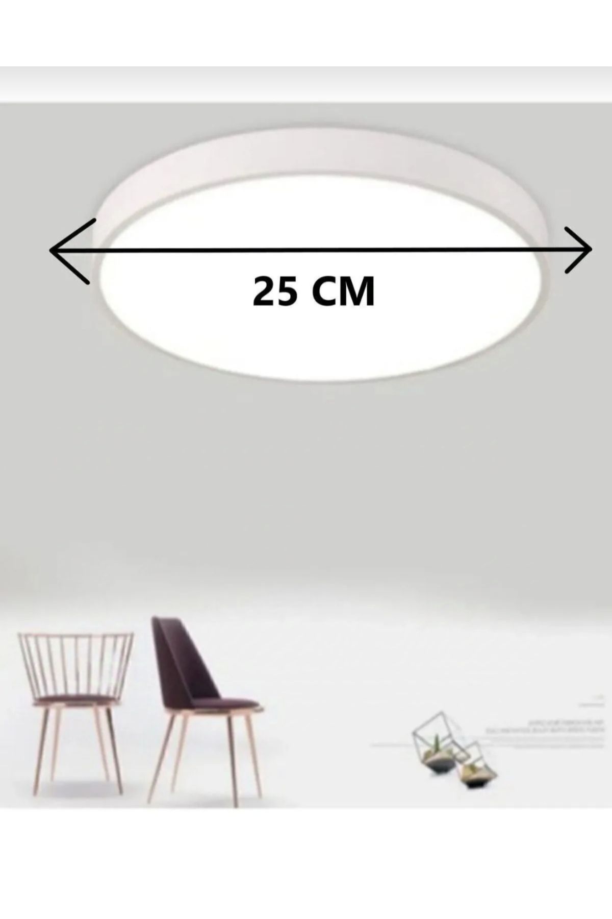 Viesteknoloji MODERN TASARIM 2 ADET LEDLİ VE KENDİNDEN TRAFOLU BEYAZ ...