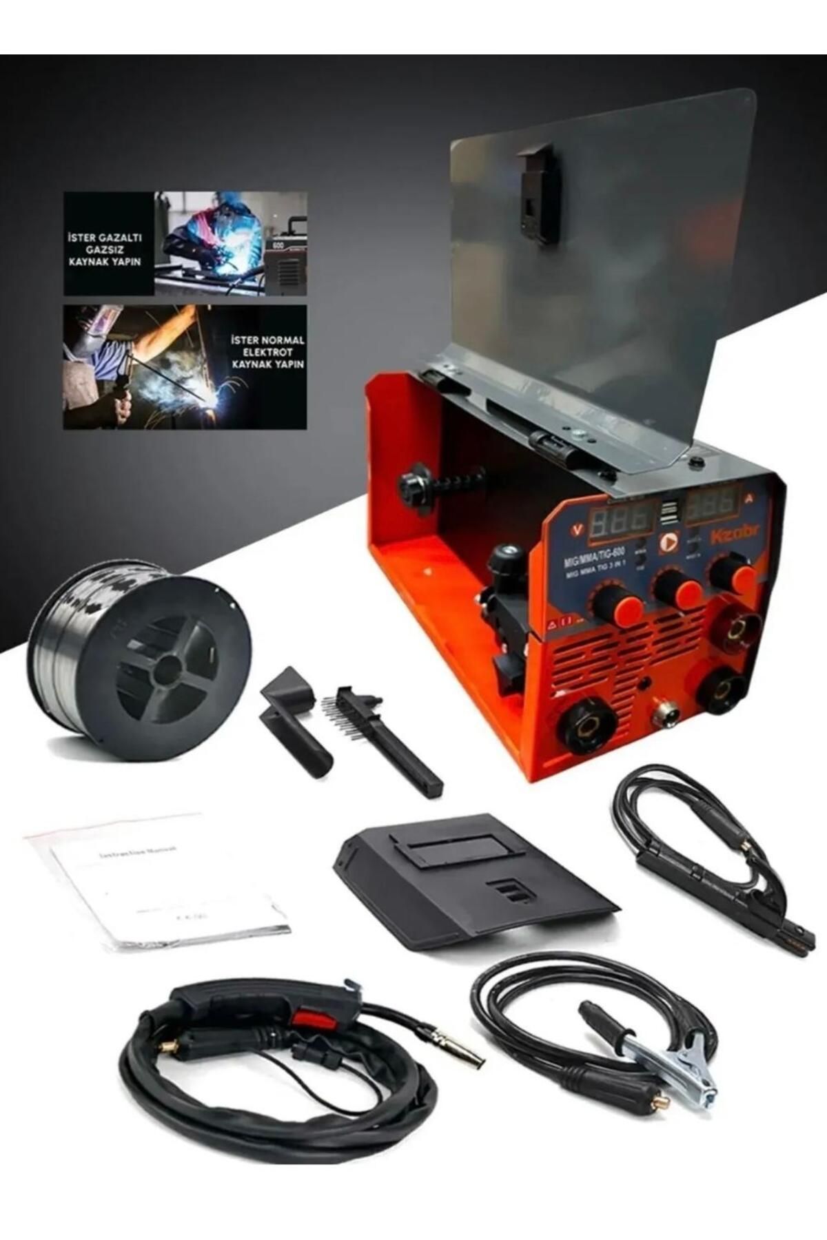 OSTOOLS Kzabr Eea248 Mıg Mma Tıg 600 Yeni Nesil Gazsız Gazalti Kaynak ...