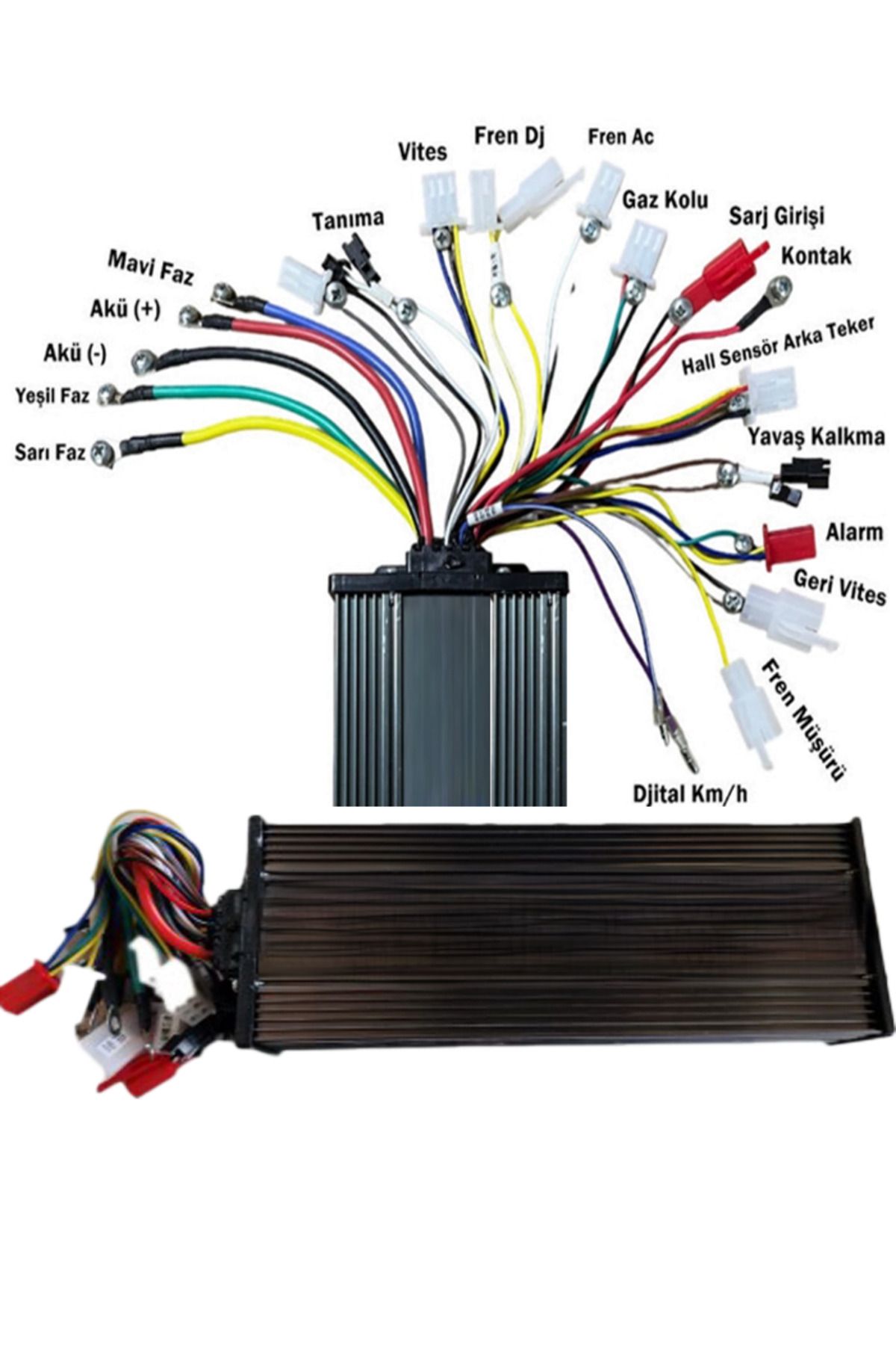 bujo E BİKE AKILLI BEYİN KARA ŞİMŞEK KENDİNDEN YAZILIMLI 80 İLA 100 KM ...