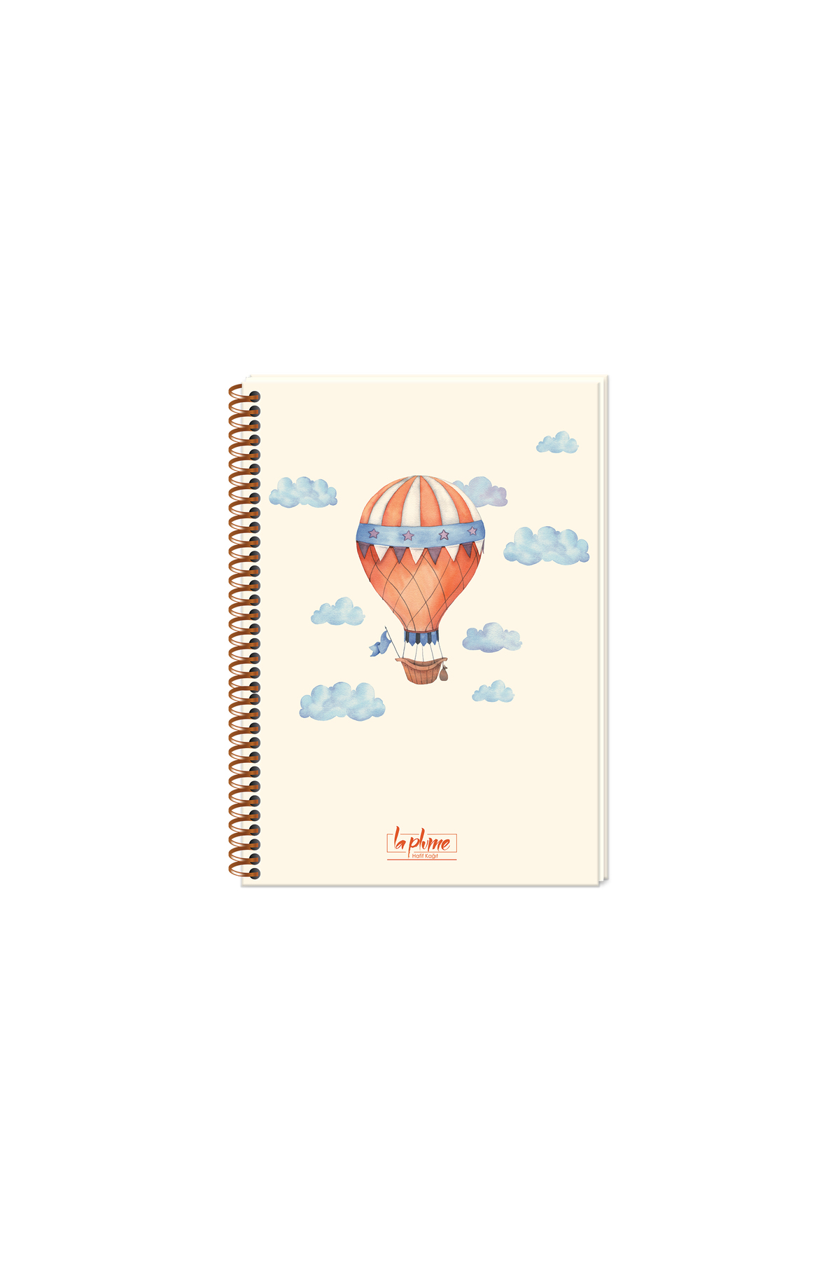Keskin Color La Plume Balloons 17X24Cm 80 Yaprak Çizgili Spiralli Sert ...