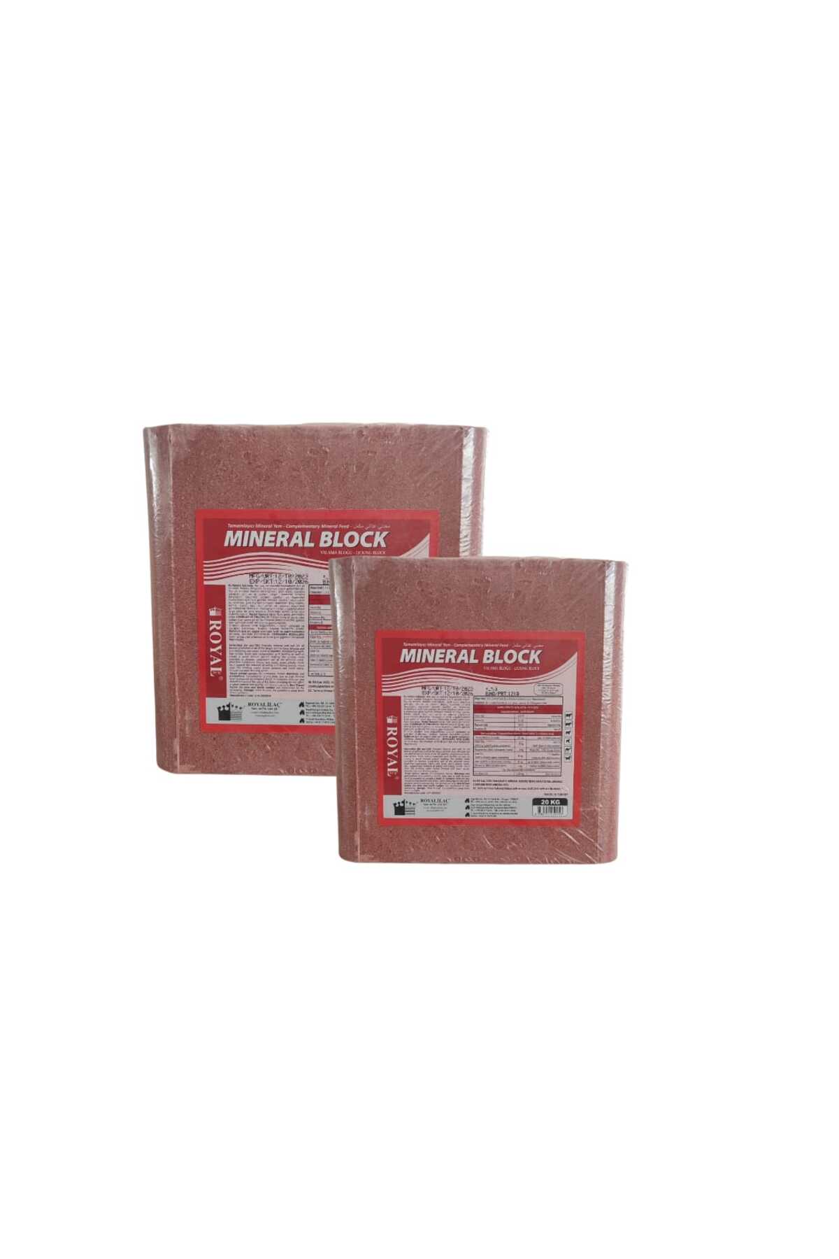 Royal İlaç ROYAL MINERAL BLOCK 20KG VİTAMİN MİNERAL YALAMA TAŞI ...
