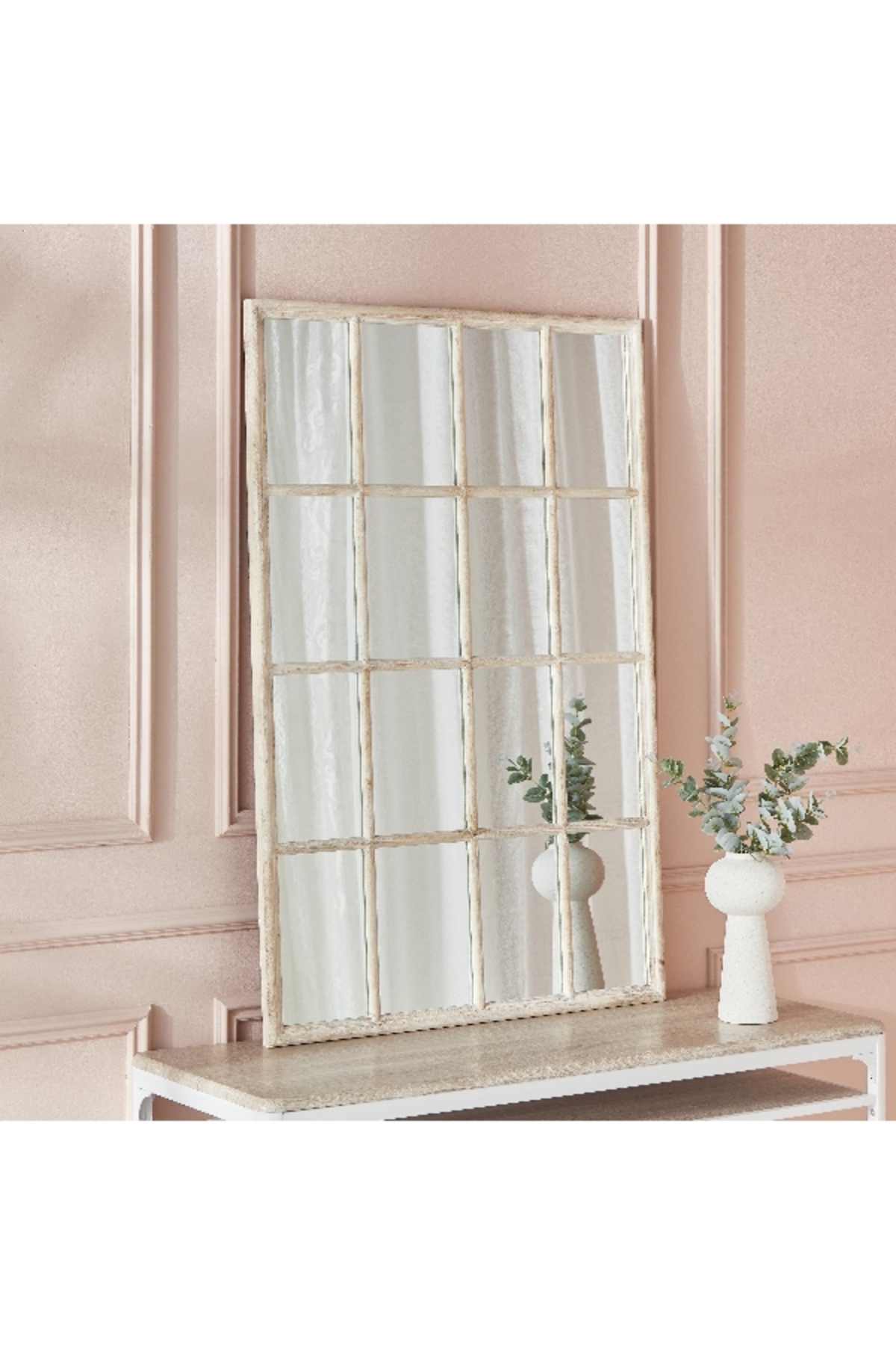 Home Box Reda Wooden Large Size Frame Window Mirror - 80x120 cm- Trendyol
