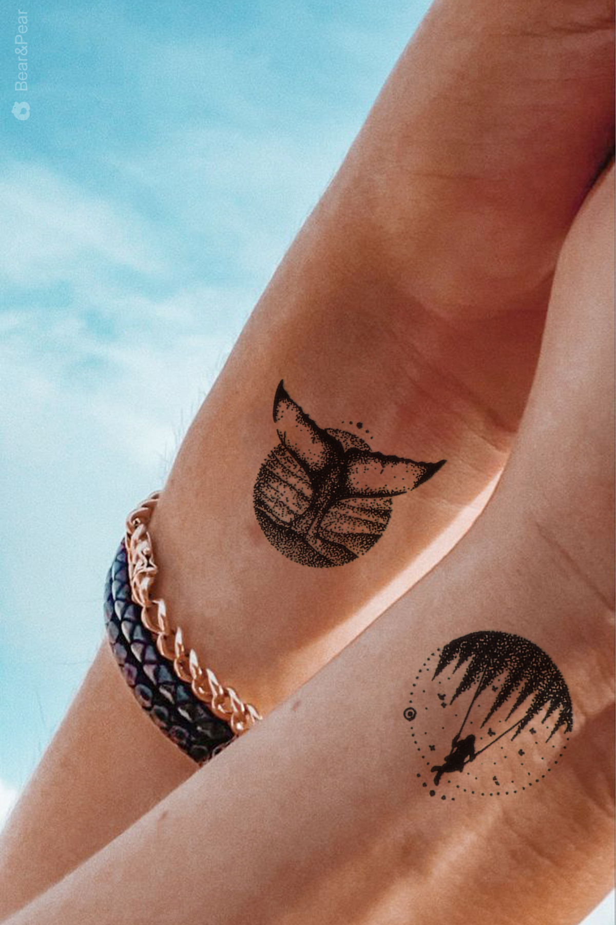 BP Tattoo Çift Dövmesi Minimal Geçici Dövme Couple Tattoo - Fiyatı ...