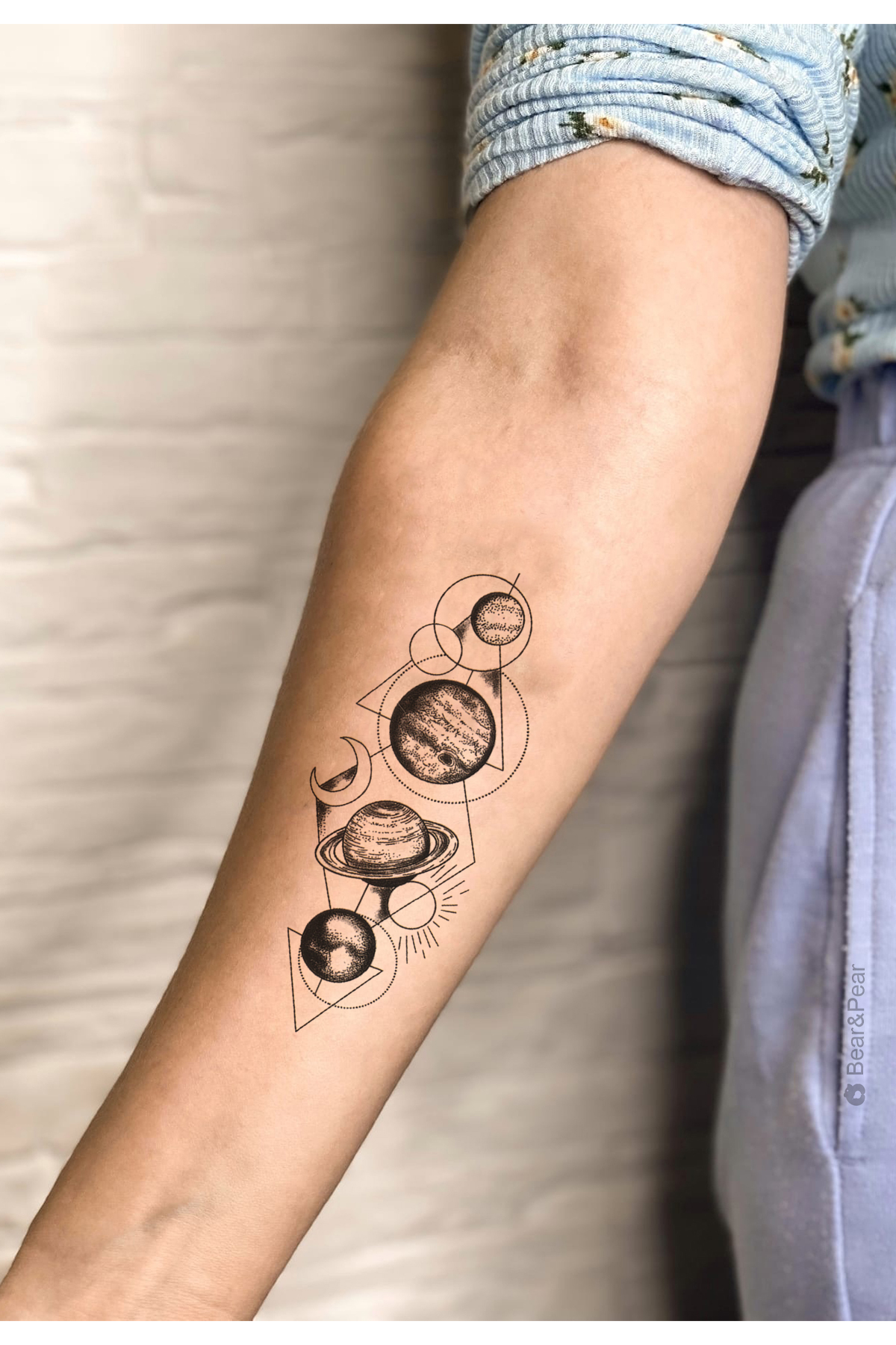 BP Tattoo Cosmos Gezegenler Geçici Dövme - Fiyatı, Yorumları